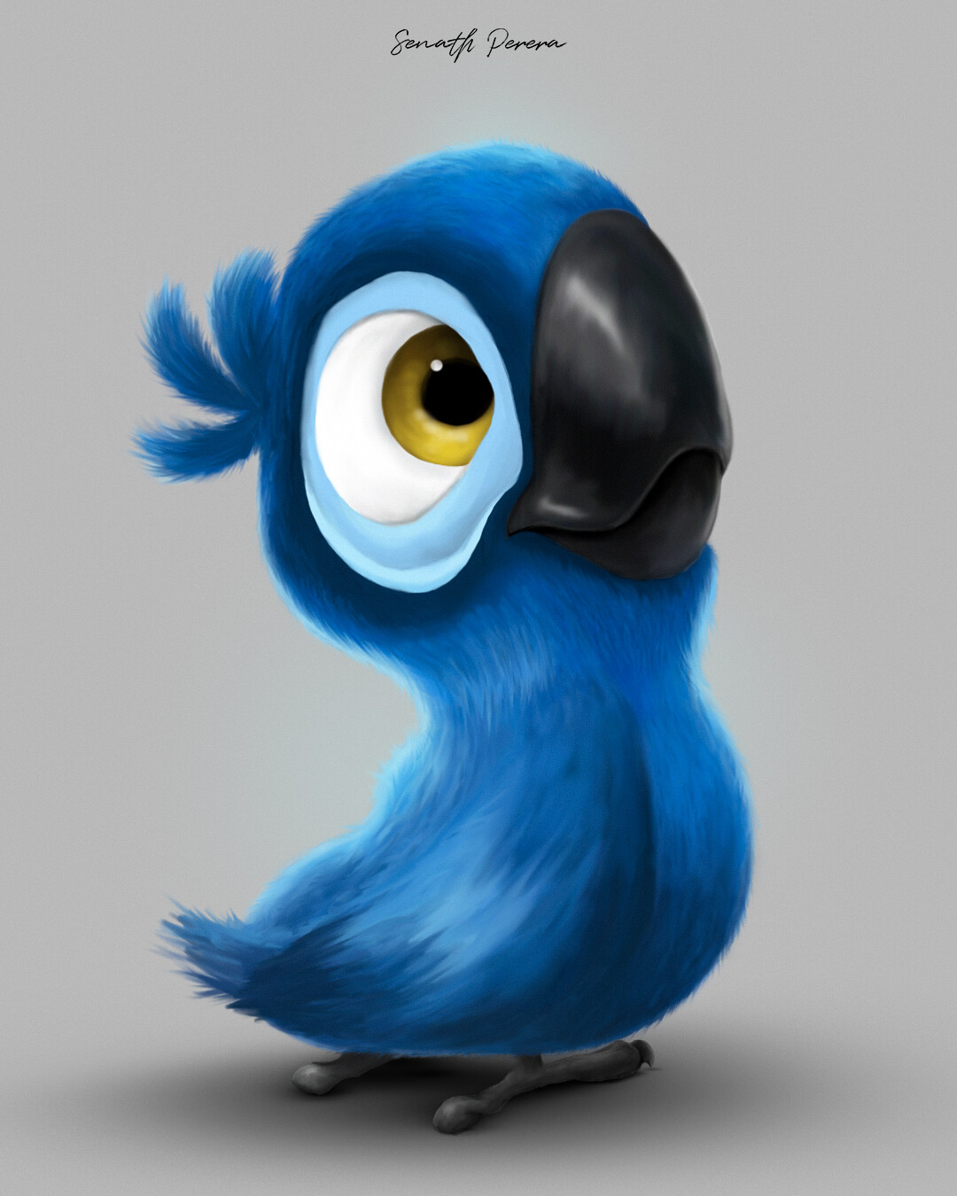 ArtStation - Baby Blu from Rio