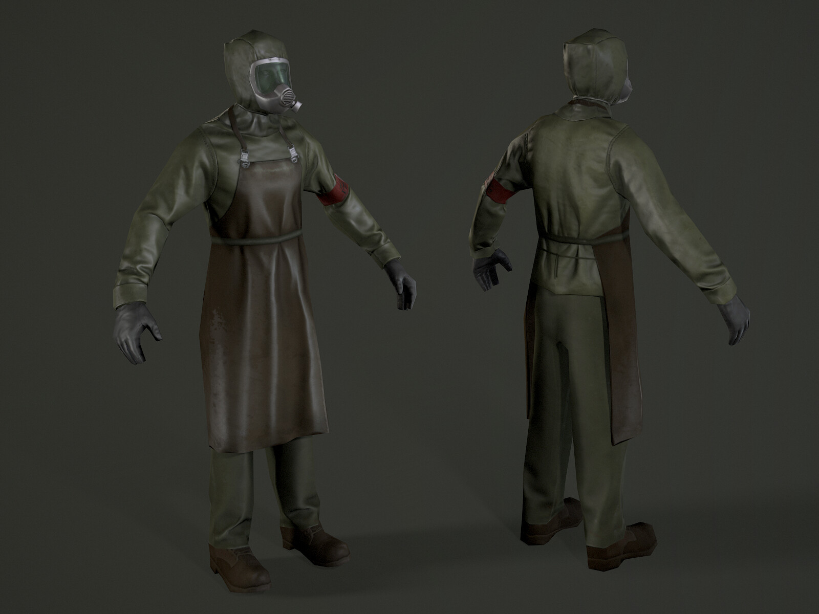 Yegor Pryshchep - Low Poly Characters for Conscript (FTEQW Half-Life ...