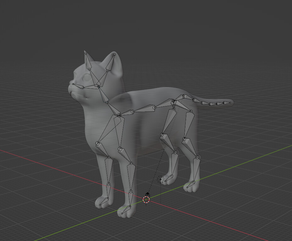 ArtStation - Blender Cat Rigged