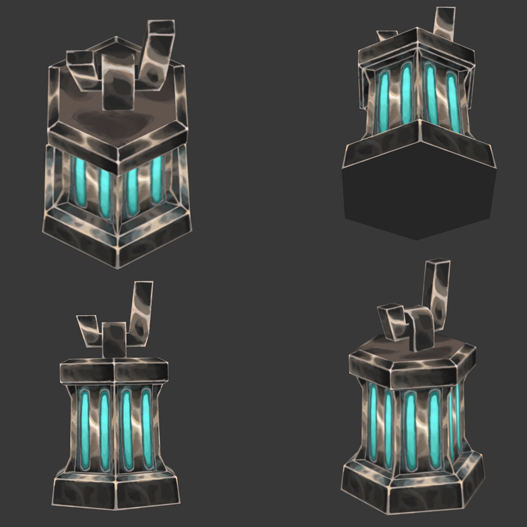 ArtStation - WOW beacon Practice, Make the same by following the reference