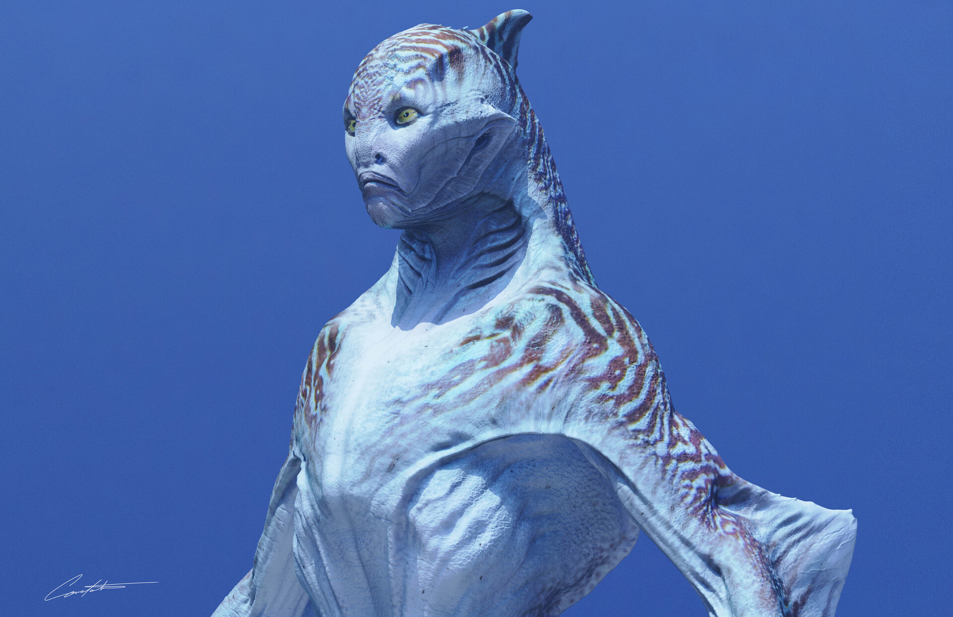 ArtStation - Aquatic creature