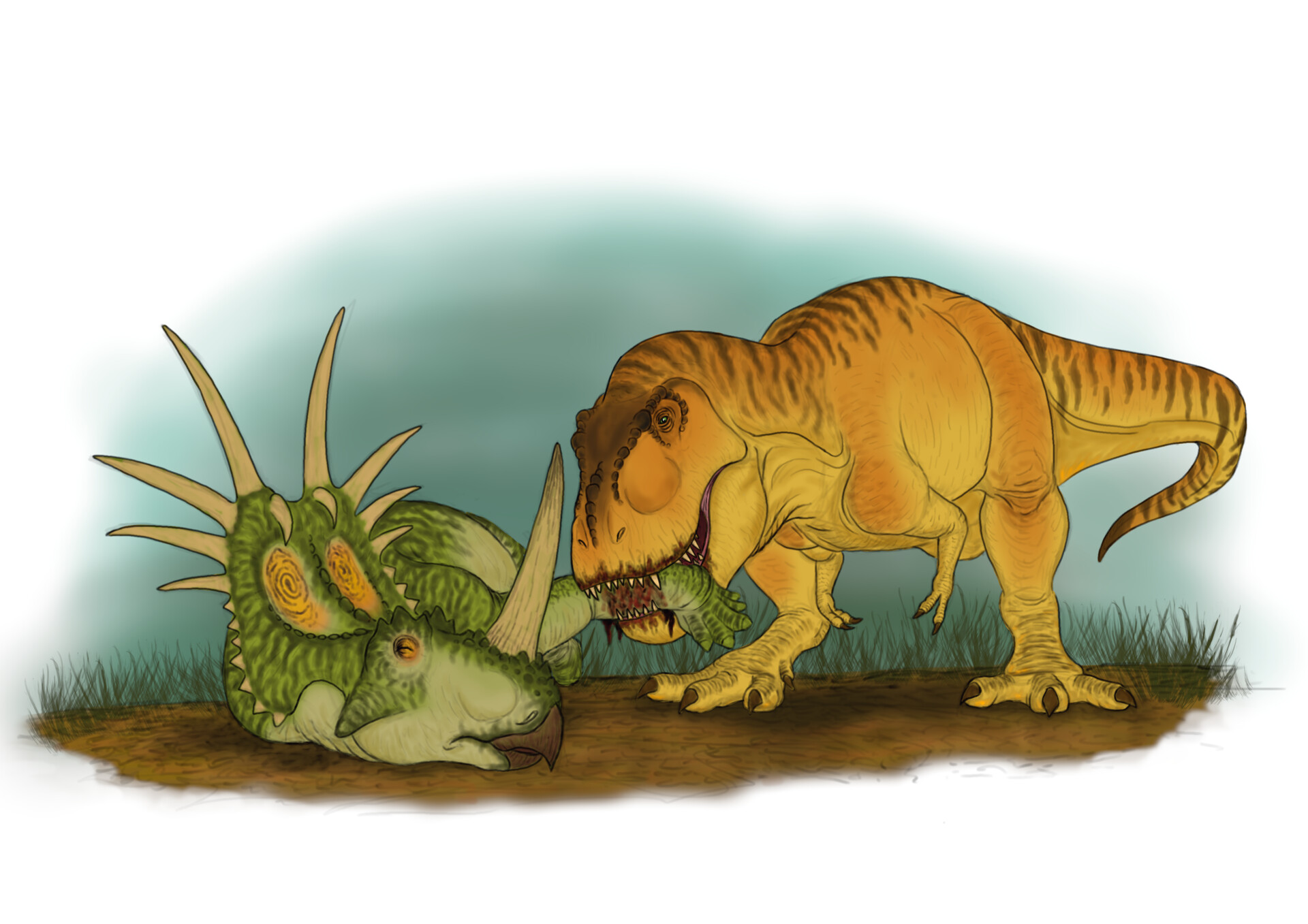 Styracosaurus Vs Triceratops