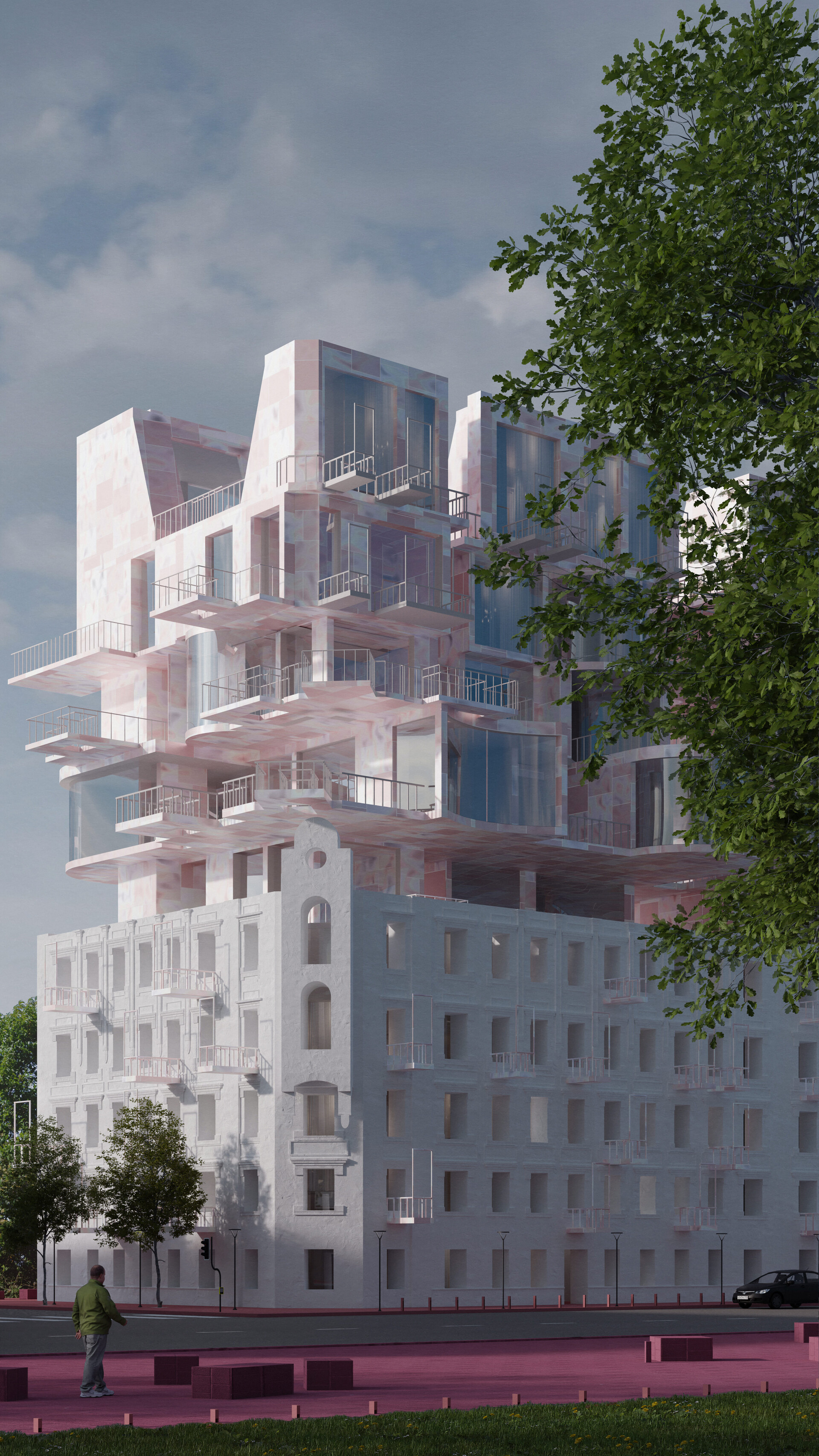 ArtStation - Palimpsest House - Architecture concept