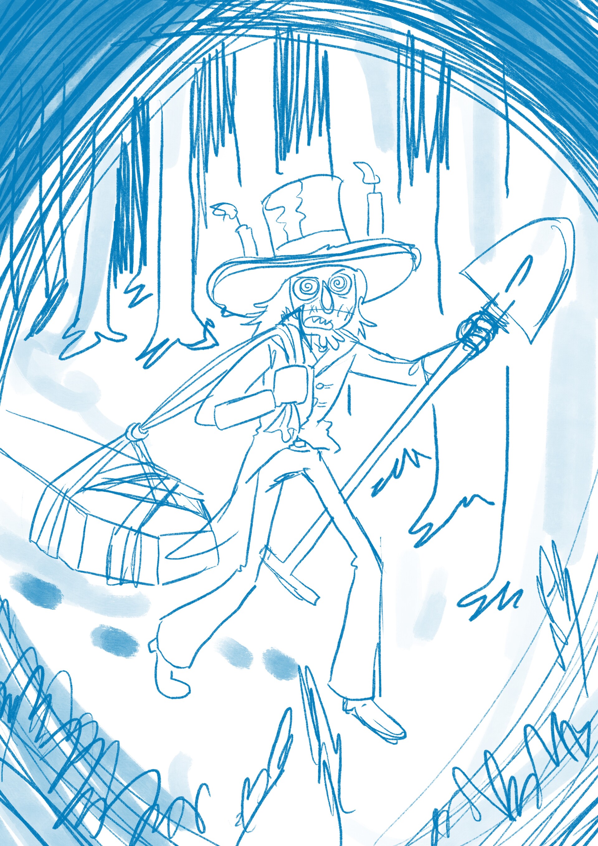 undertaker coloring pages