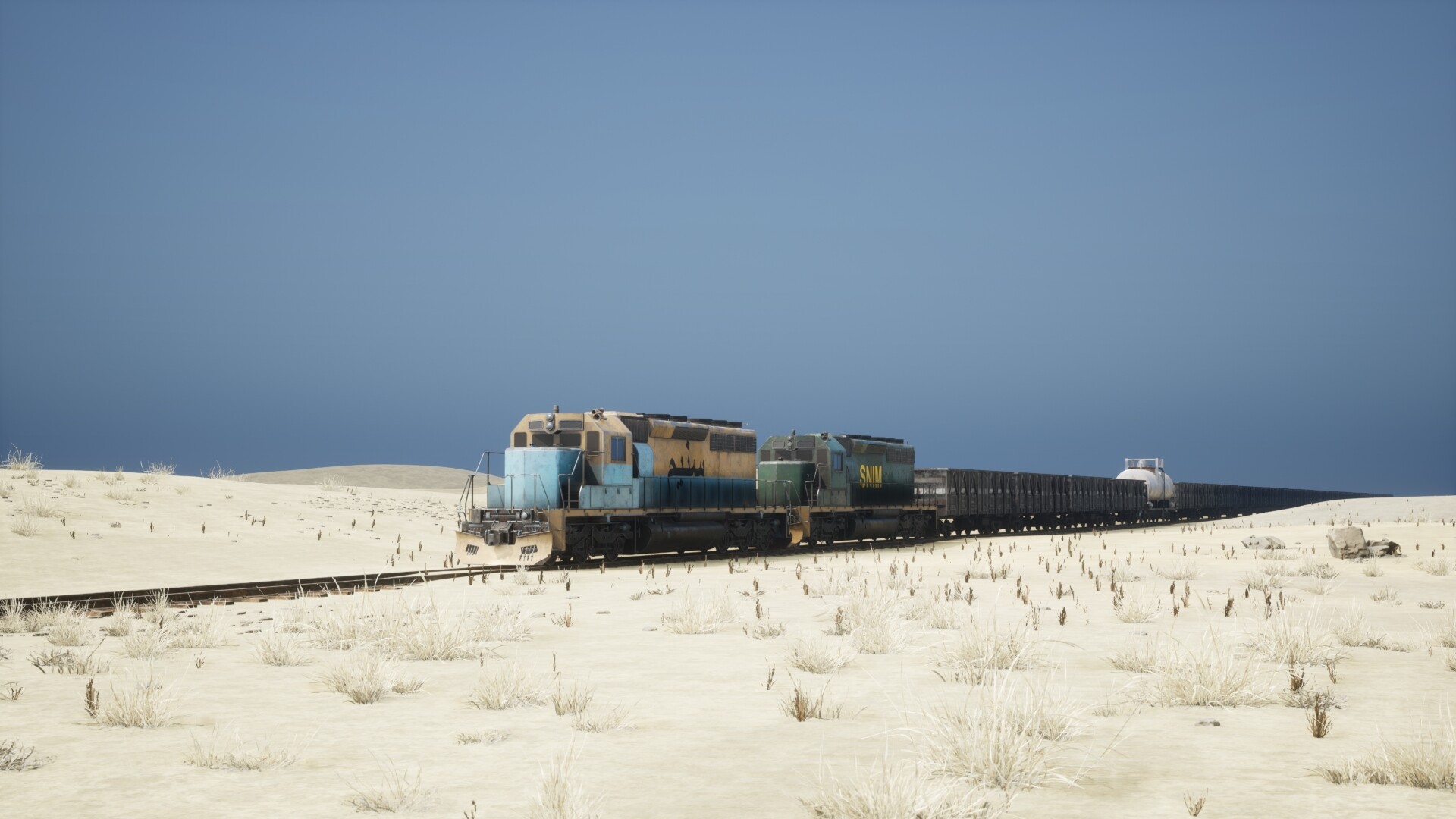 ArtStation - The Mauritania Railway