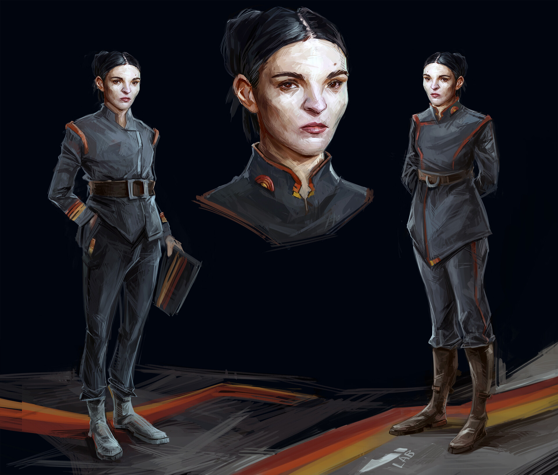 ArtStation - Character design - Ariane