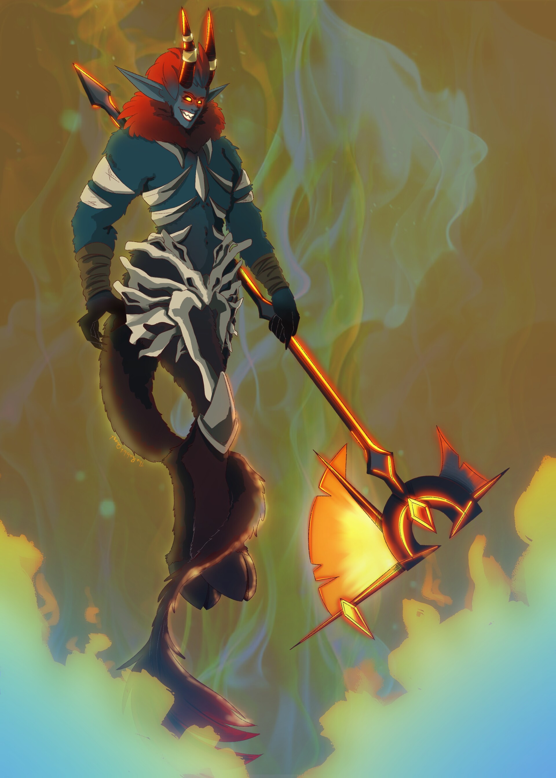 ArtStation - Evil Character, Lord of Hell