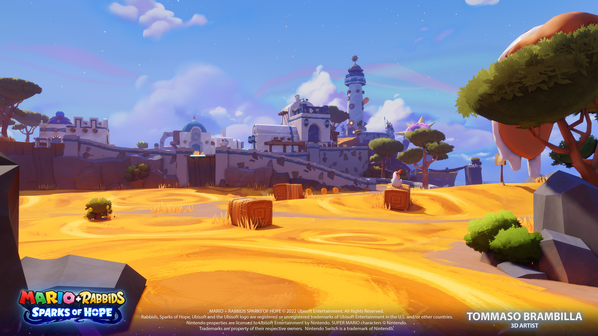 Tommaso Brambilla - Mario + Rabbids Sparks of Hope - Beacon Beach Planet