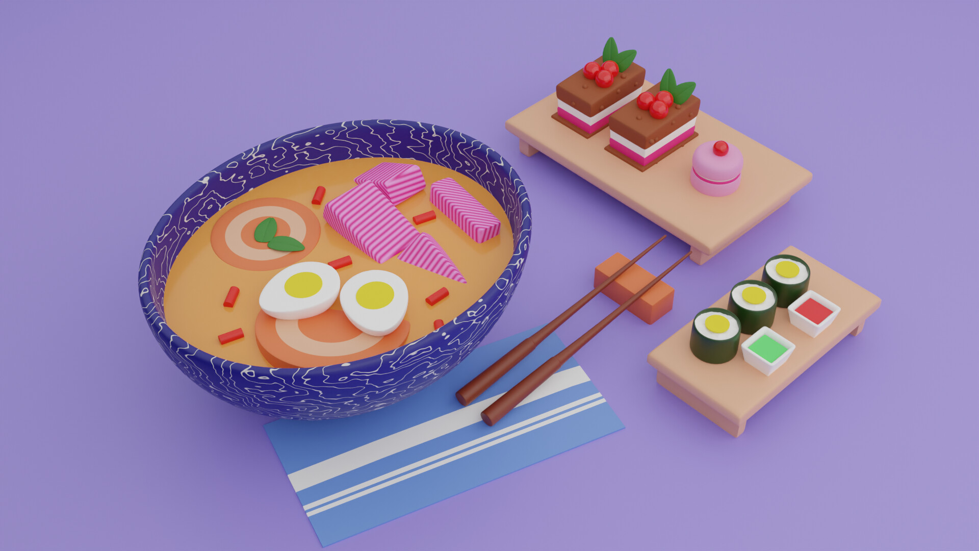 ArtStation - Reman and Sushi