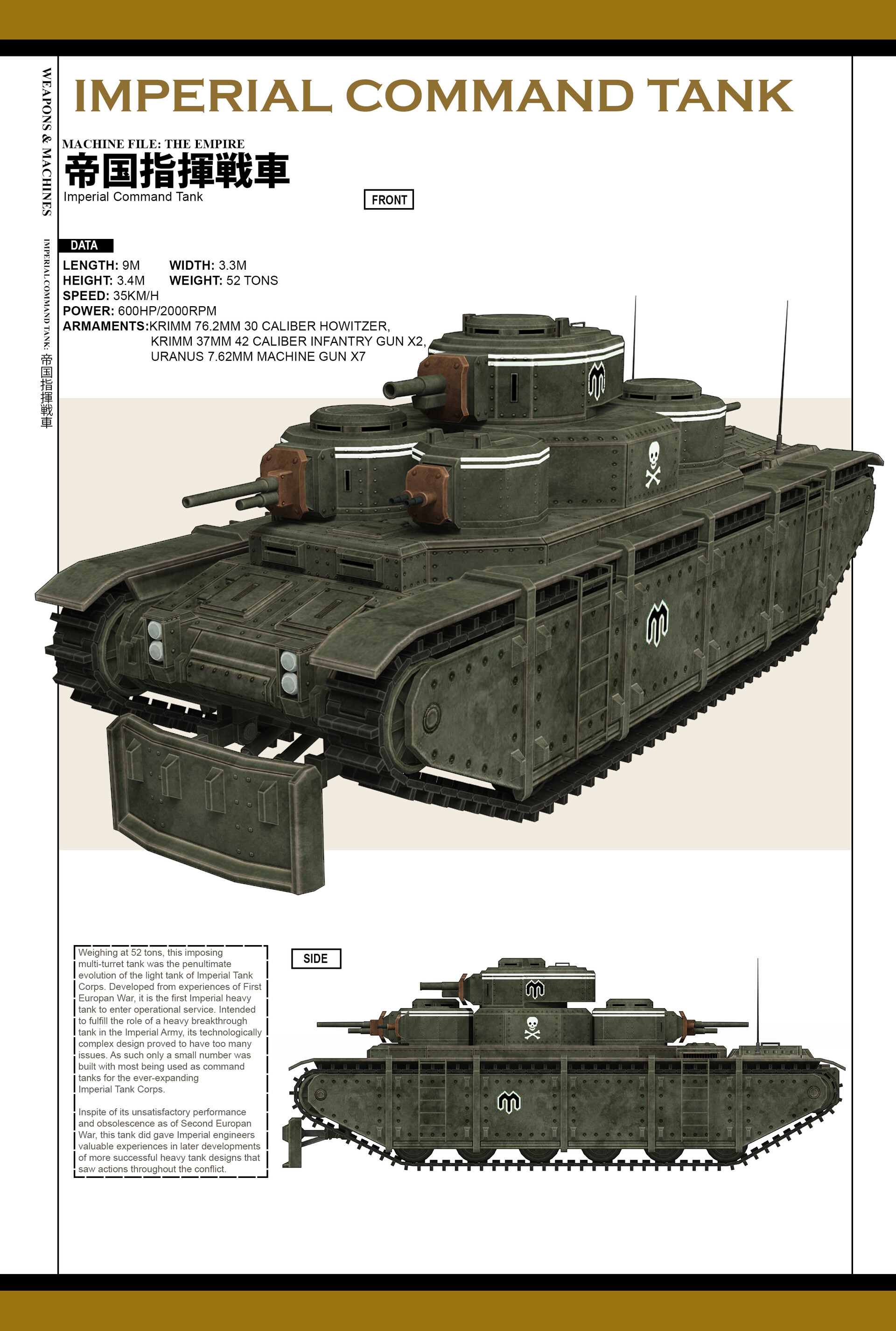ArtStation - Valkyria Chronicles Style T-35