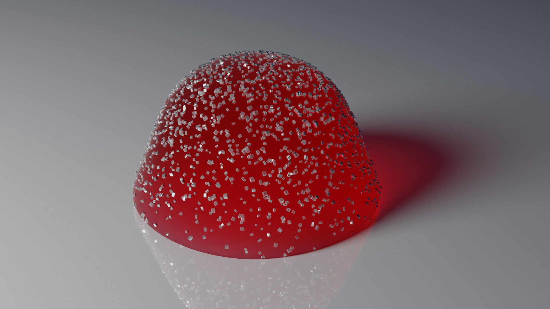ArtStation - Gumdrop with sugar crystals (3D render)