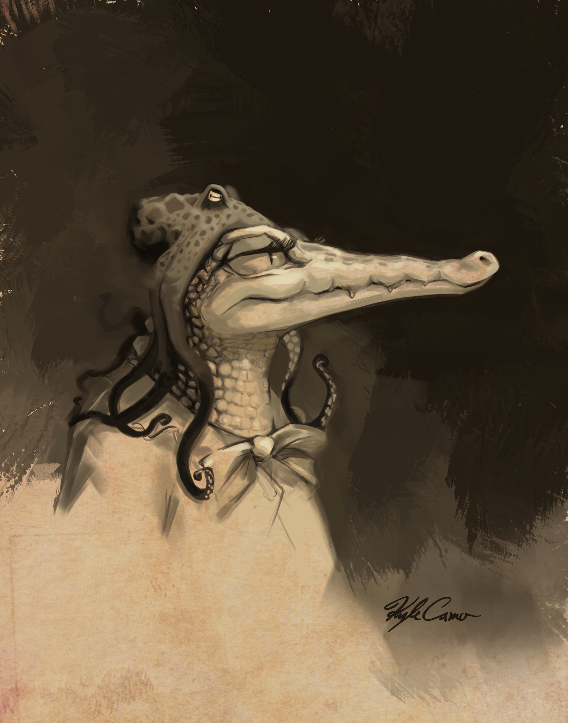 ArtStation - Madame Croc