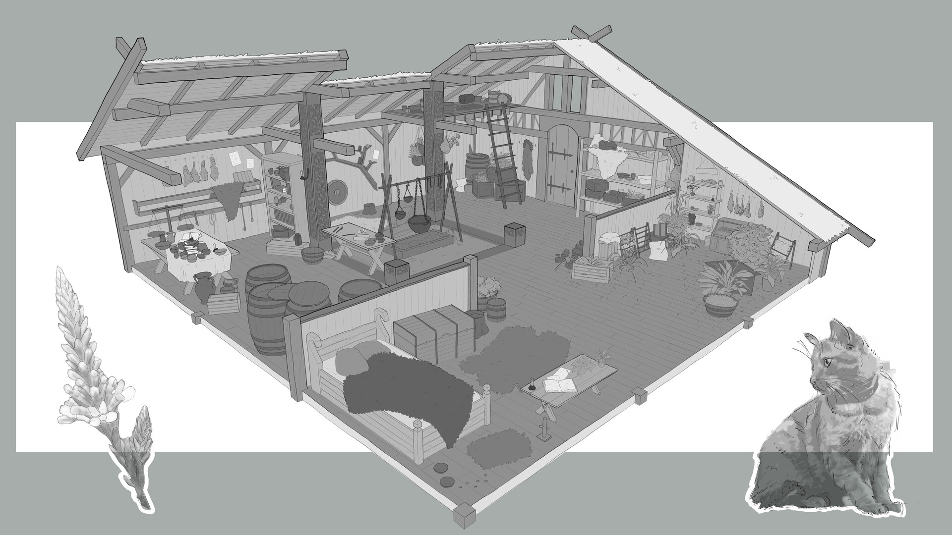 Kyle Adair's Design Portfolio - Bjork Village Design