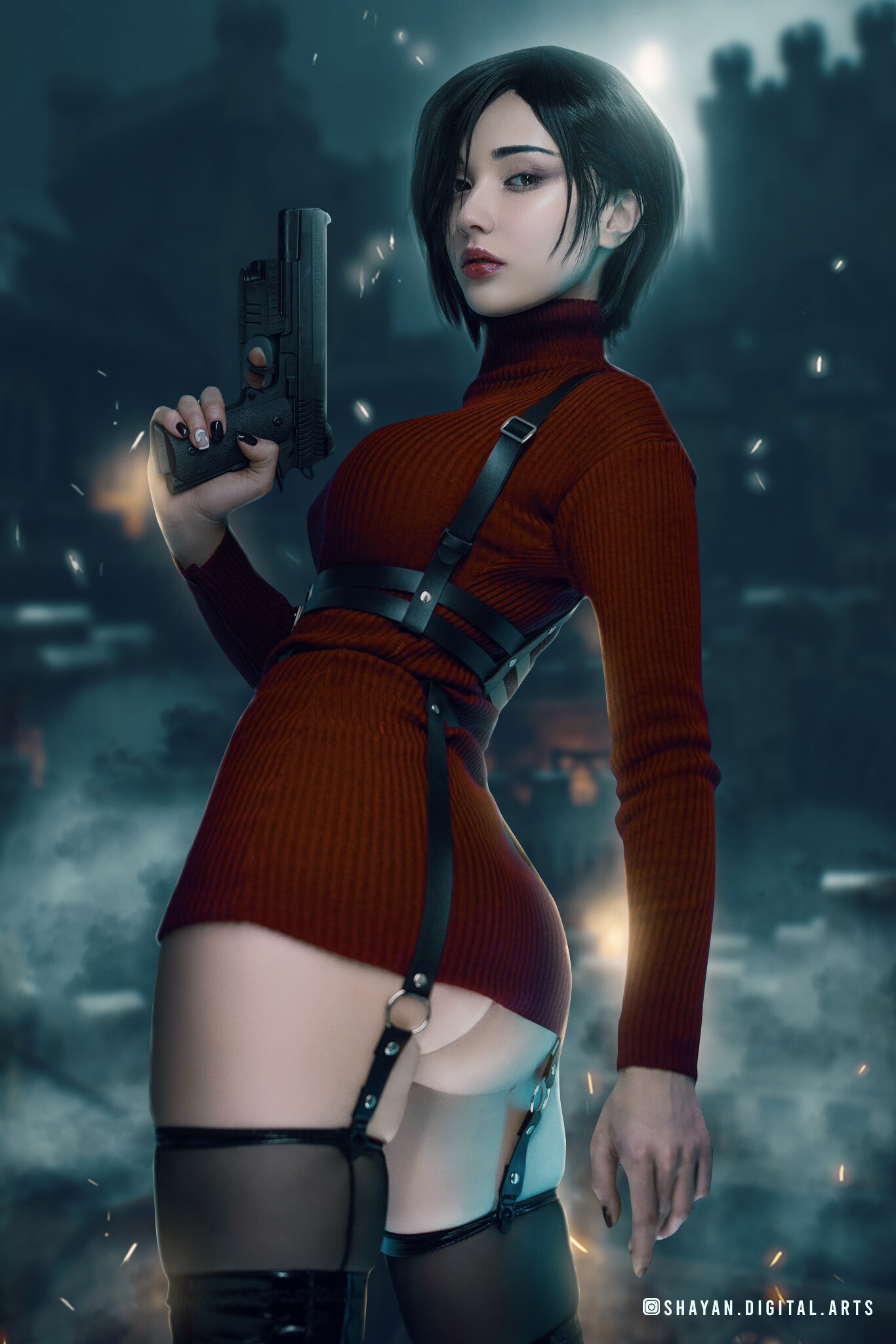 ArtStation - Resident evil 4 Ada wong (Sai Westwood)