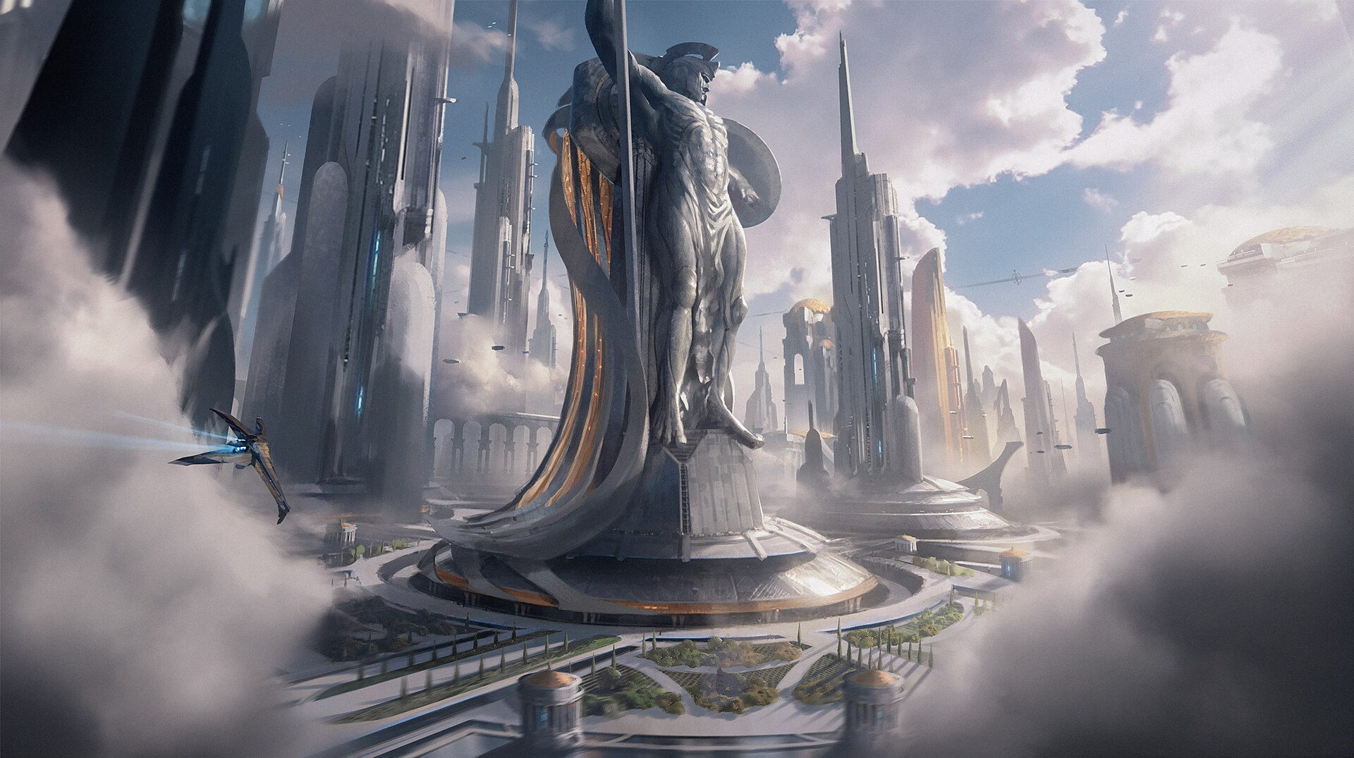 personal series-The empire by Bruce Liu : r/ImaginaryArchitecture