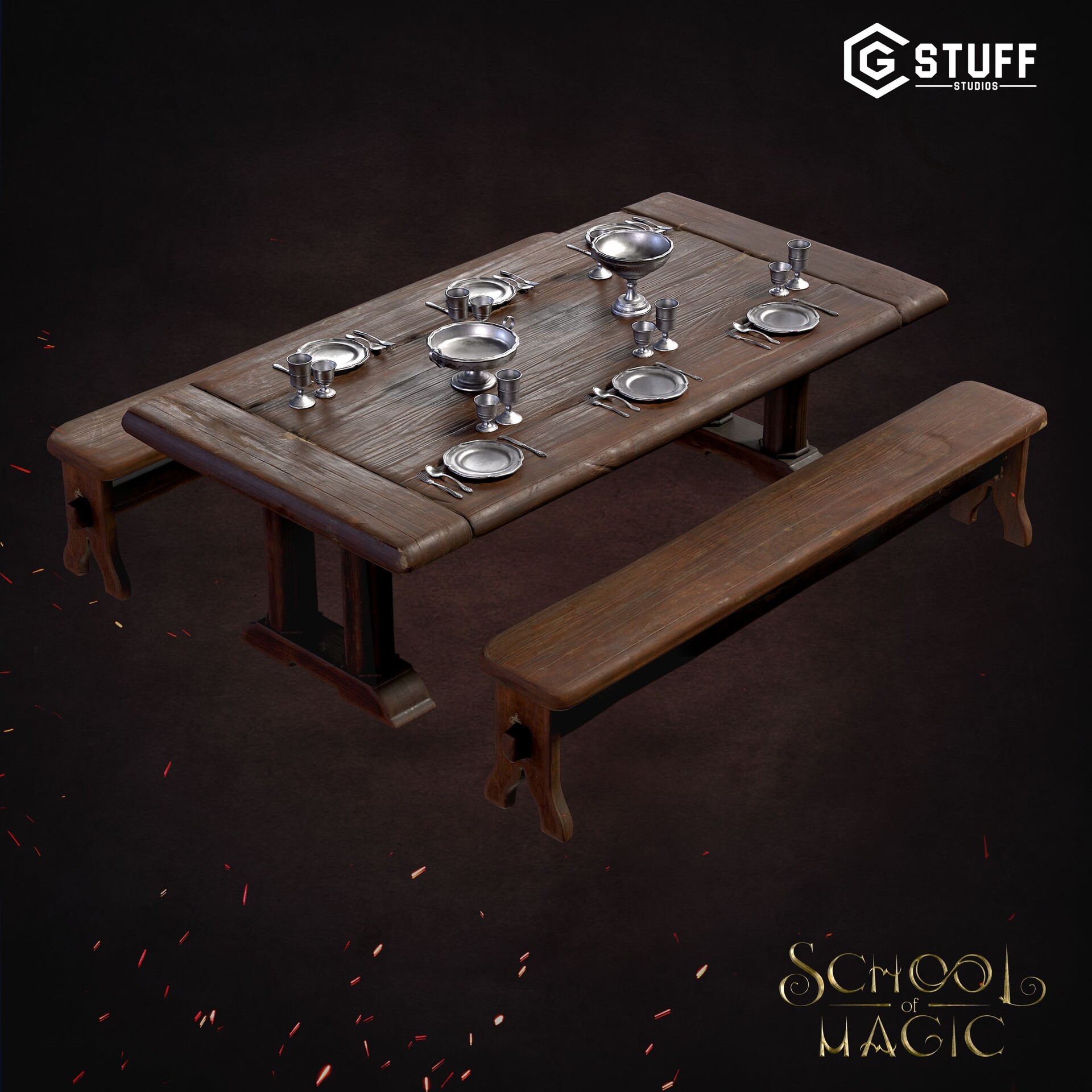 CGStuff Studios - Dining Table