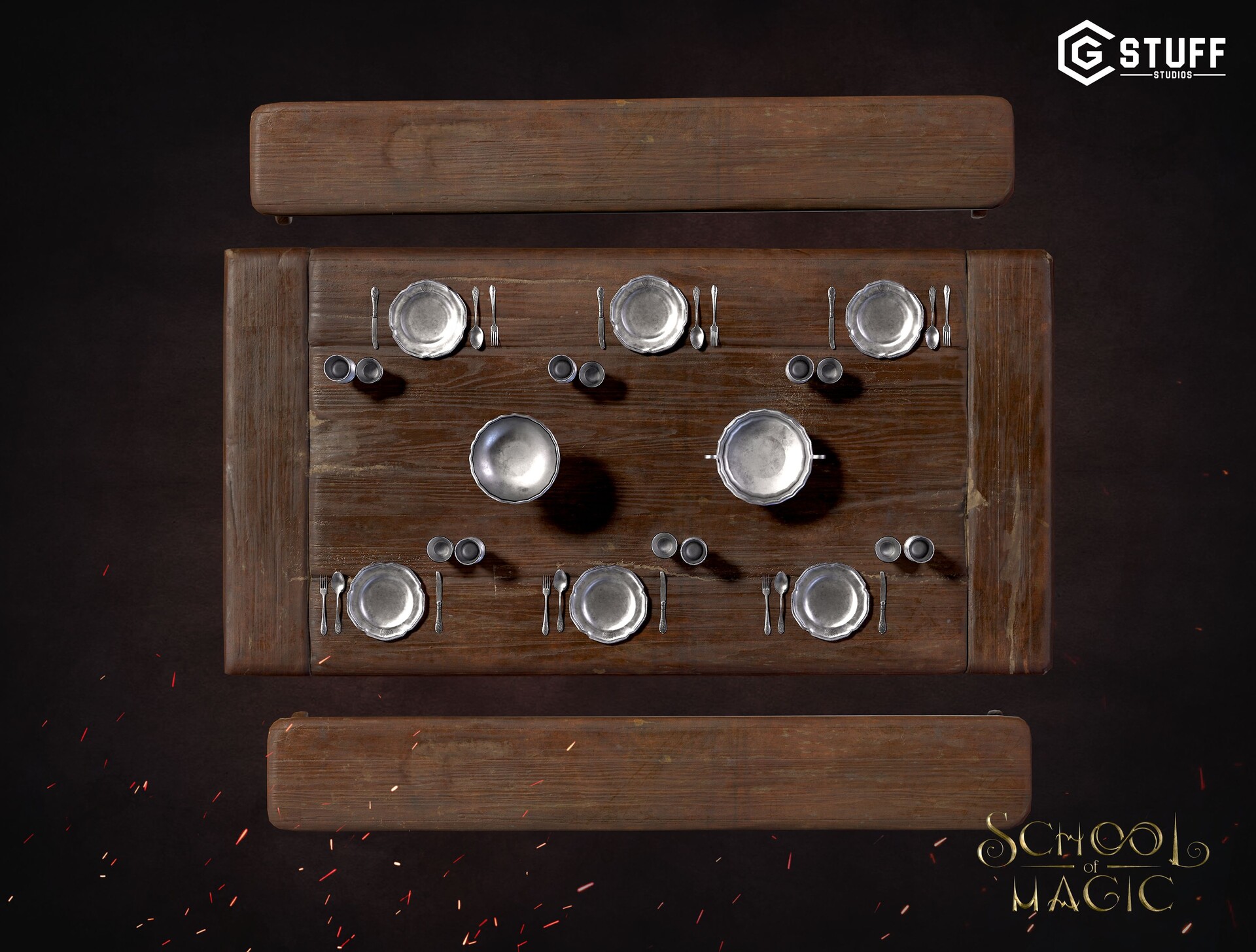 CGStuff Studios - Dining Table