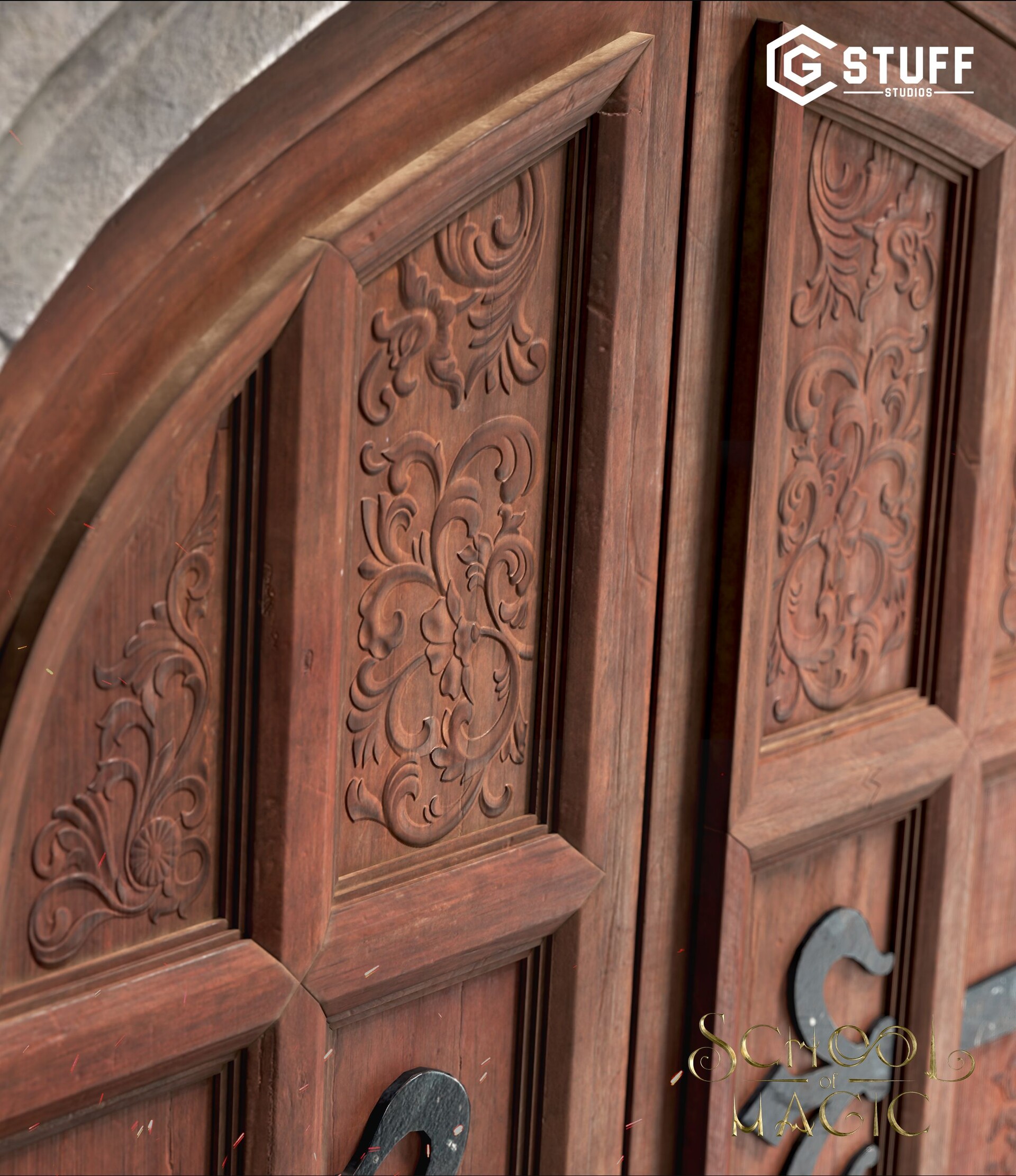 CGStuff Studios - Door for Big Hall