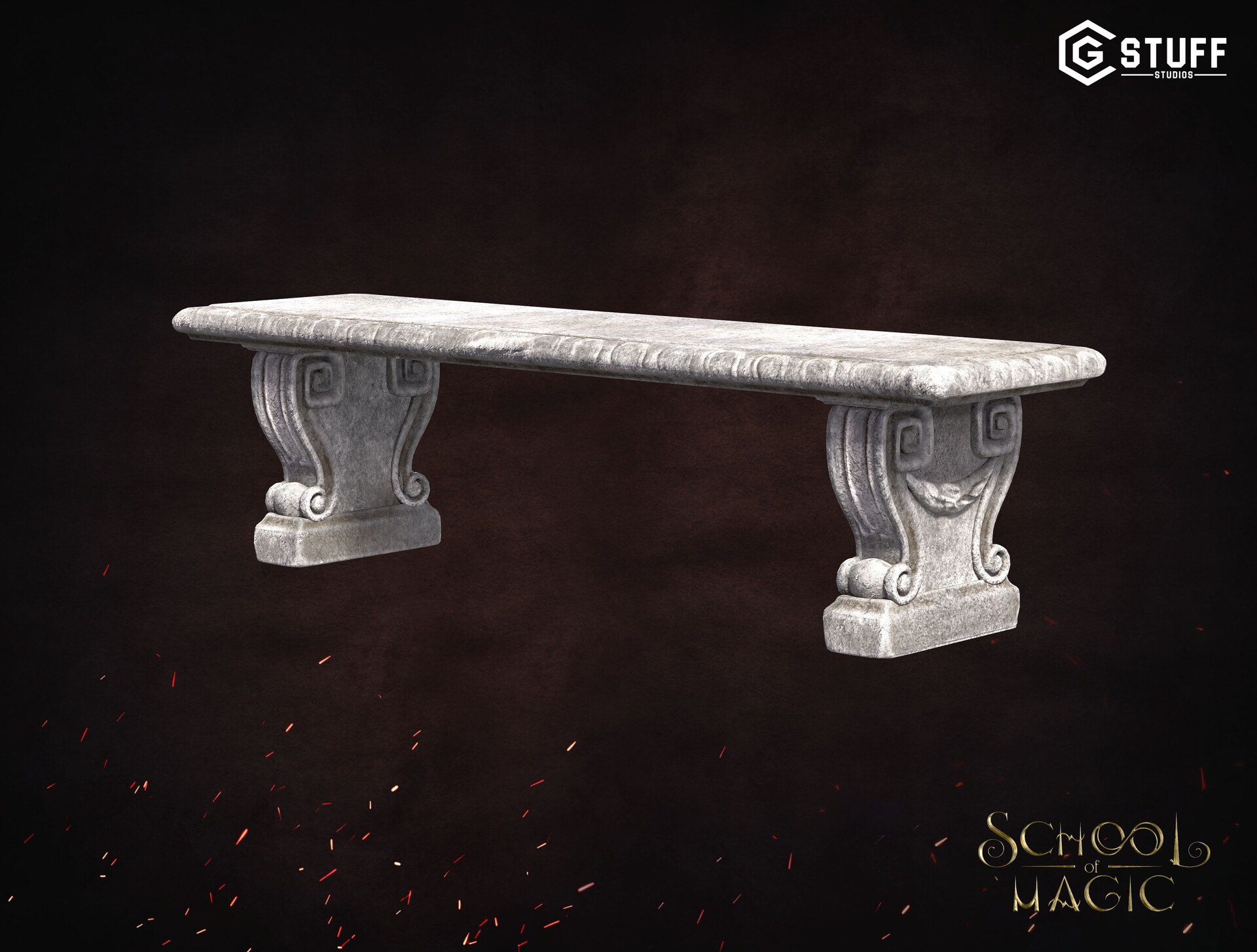 CGStuff Studios - Outdoor Bench