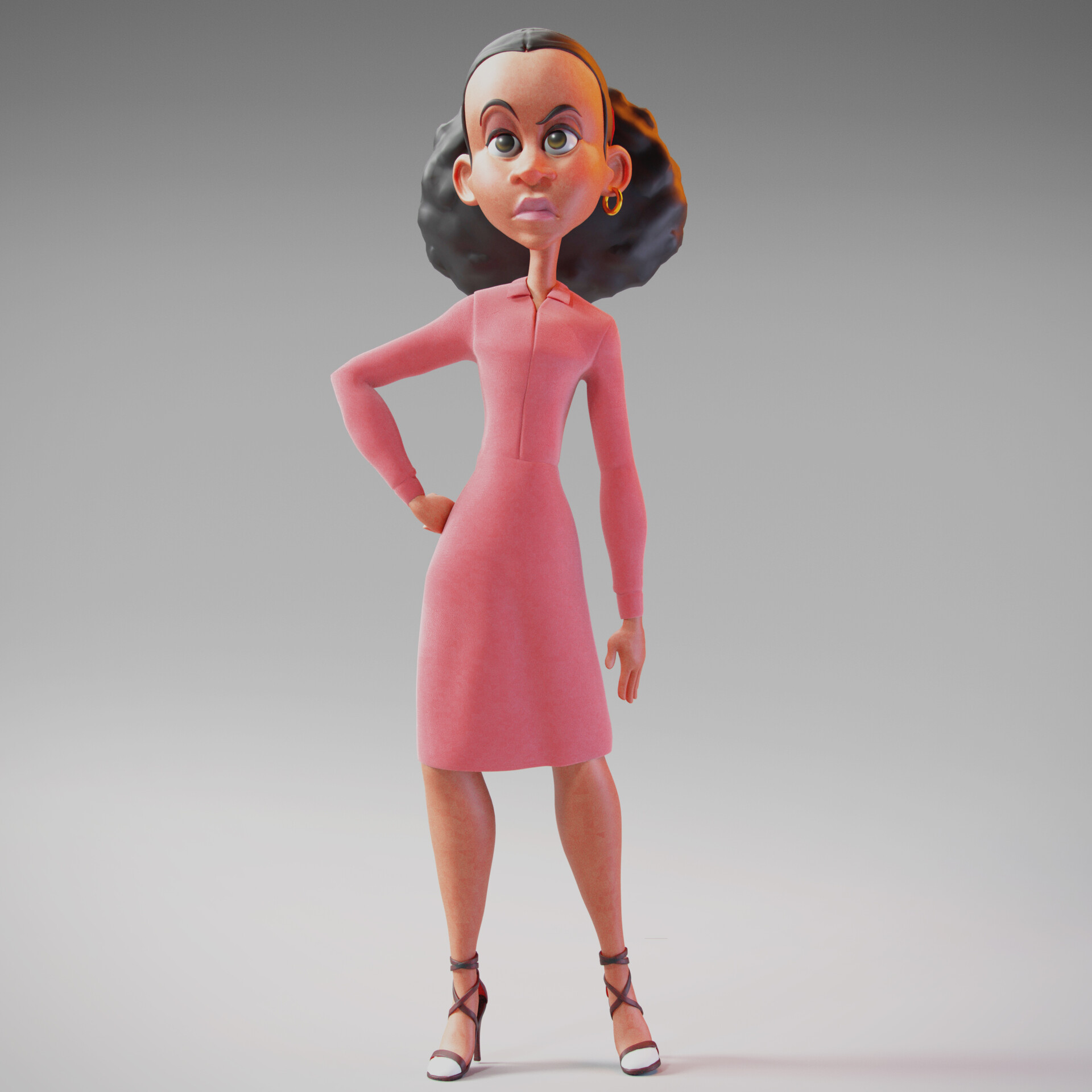 Artstation Rochelle Every Body Hates Chris