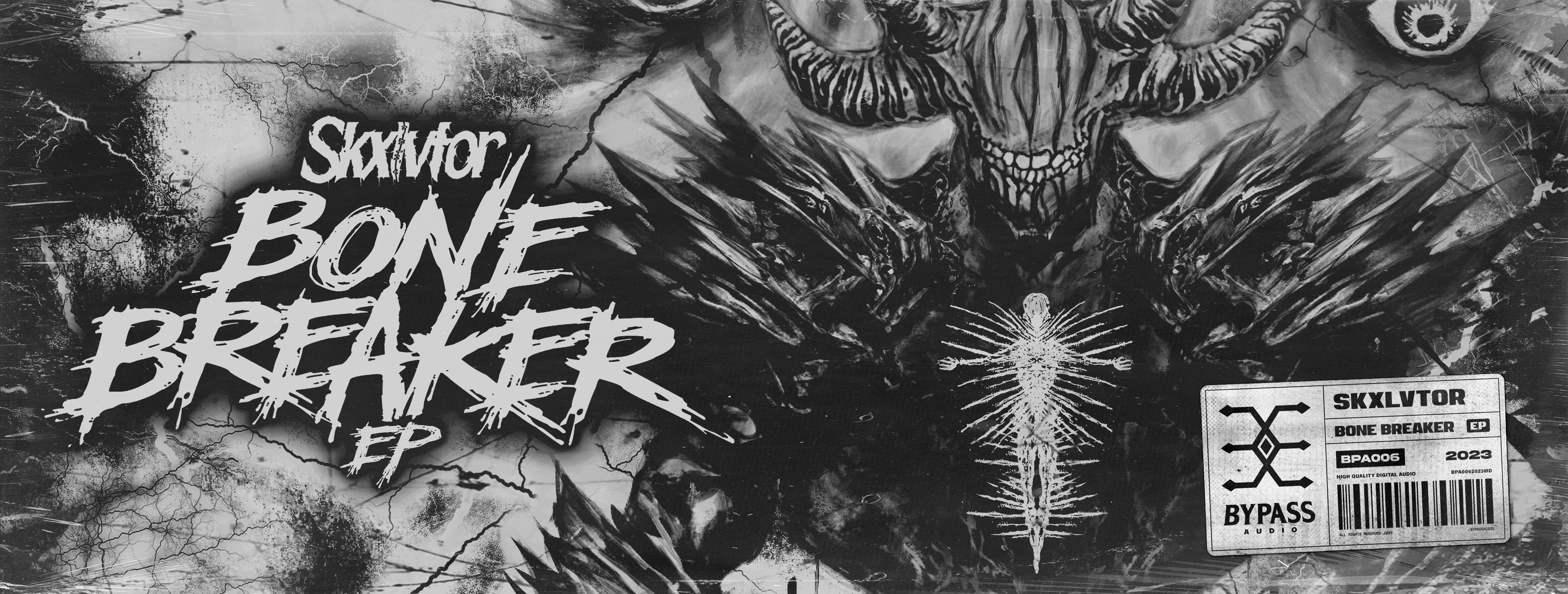 MIRROR DEATH - SKXLVTOR - BONE BREAKER EP (COVER ART, TEASER, SPOTIFY CANVAS, BANNERS, YT VIDEO ...
