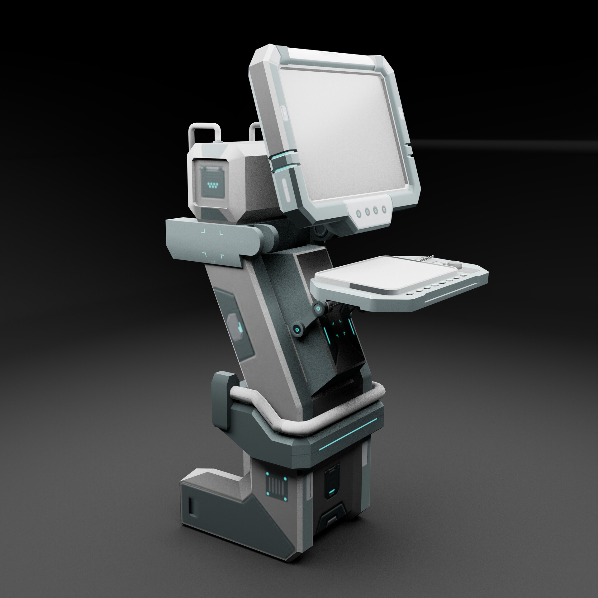 ArtStation - Sci-Fi Terminal