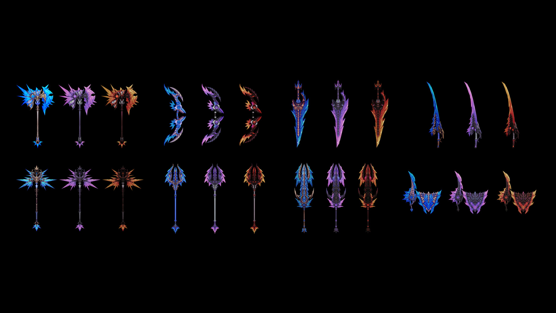 ArtStation - Glorious - Weapons