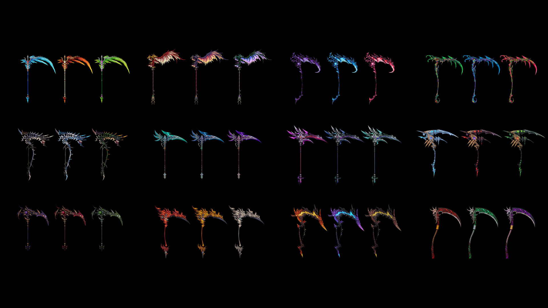 ArtStation - Scythe - Weapons