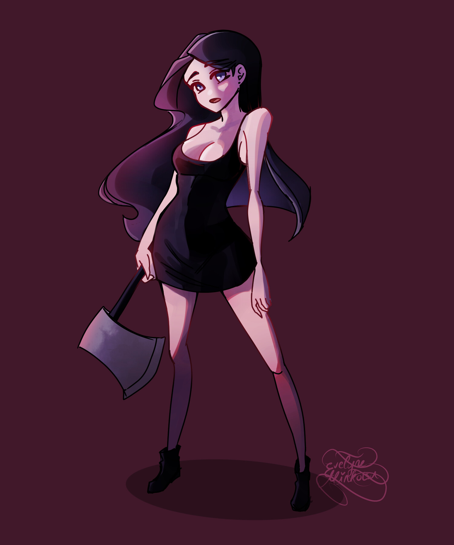 ArtStation - DTIYS entry - Murderer Girl