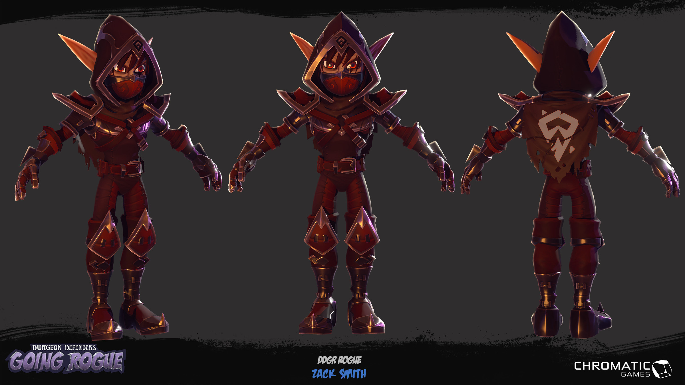 Zack Smith - Dungeon Defenders: Going Rogue/Awakened