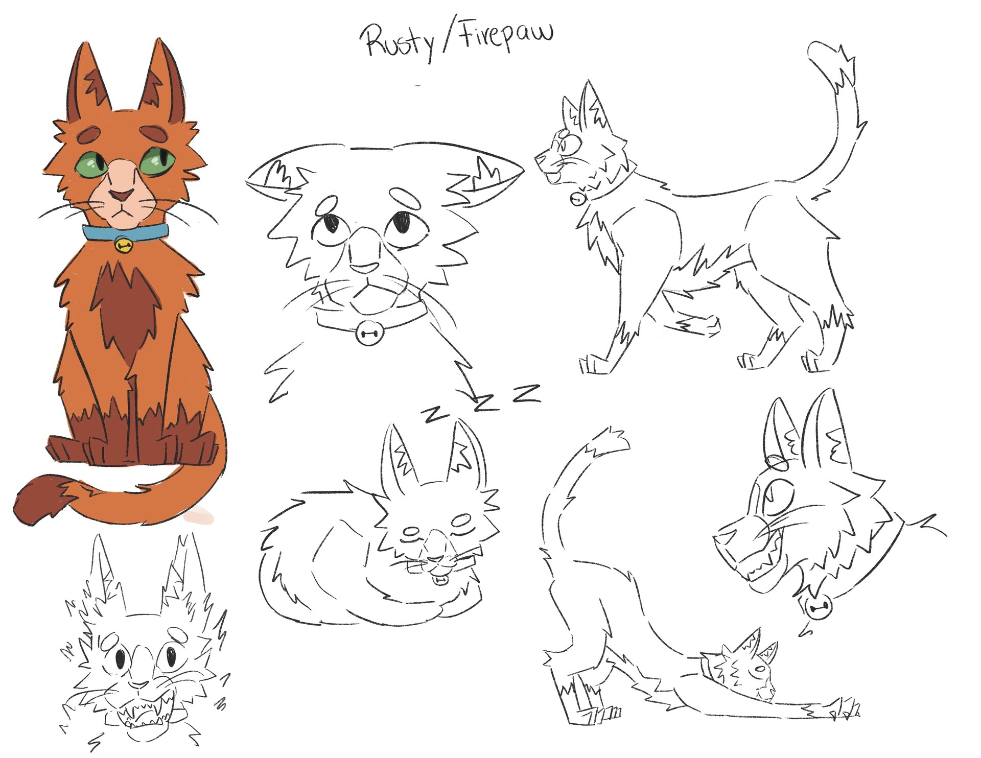 Warrior Cat Group Base