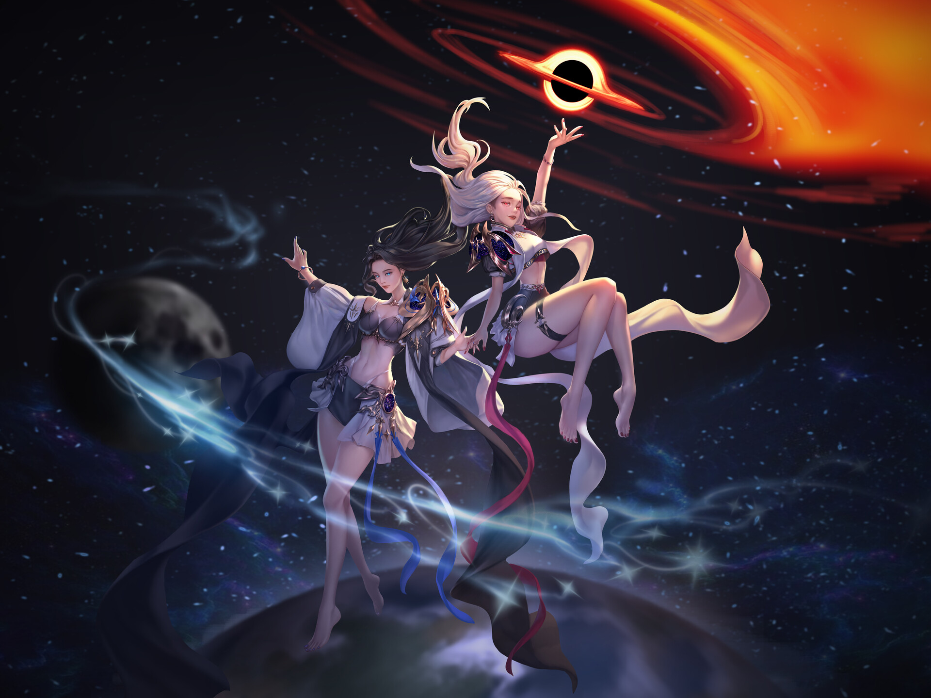 ArtStation - Cosmic Sisters