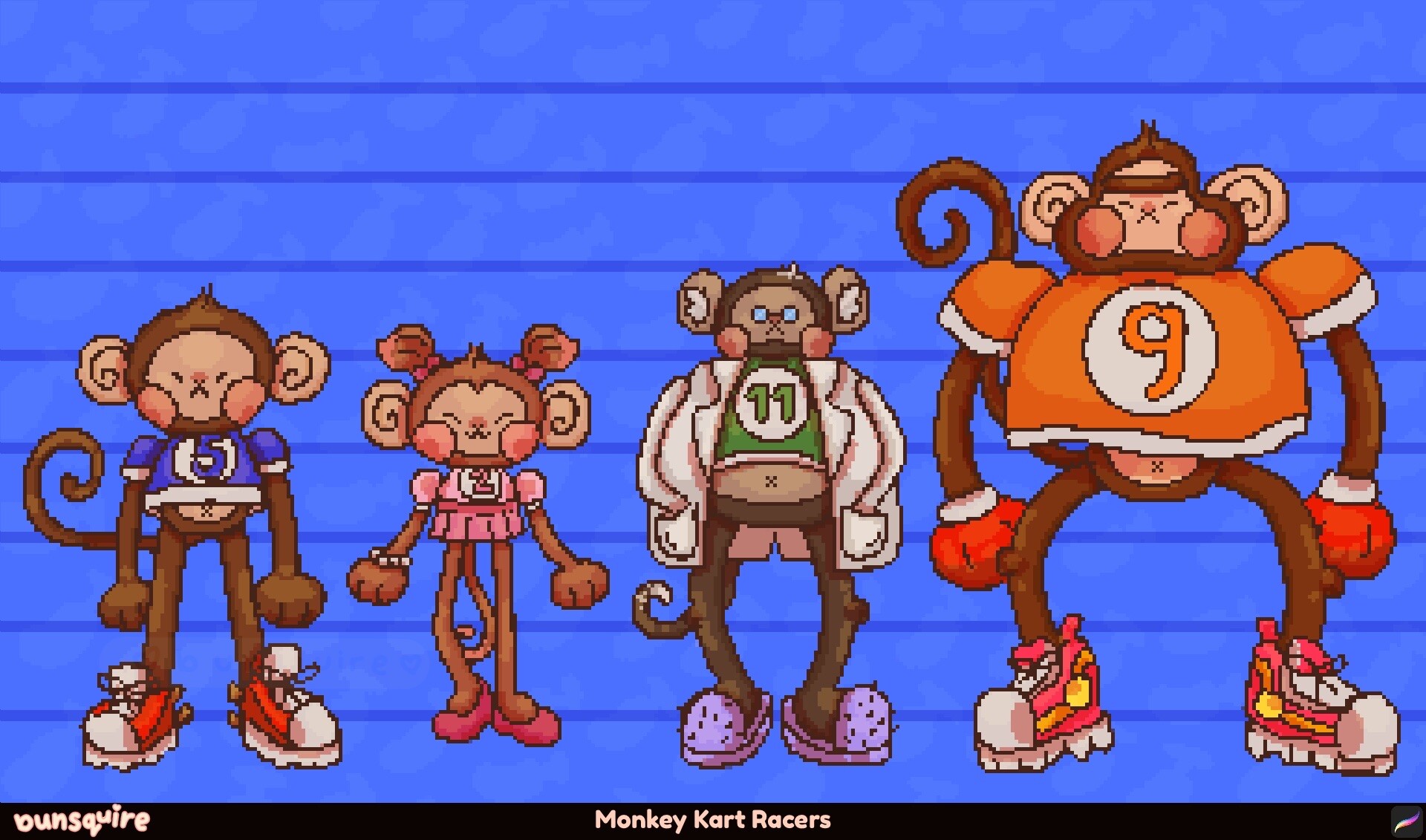 ArtStation - Monkey Kart Racers