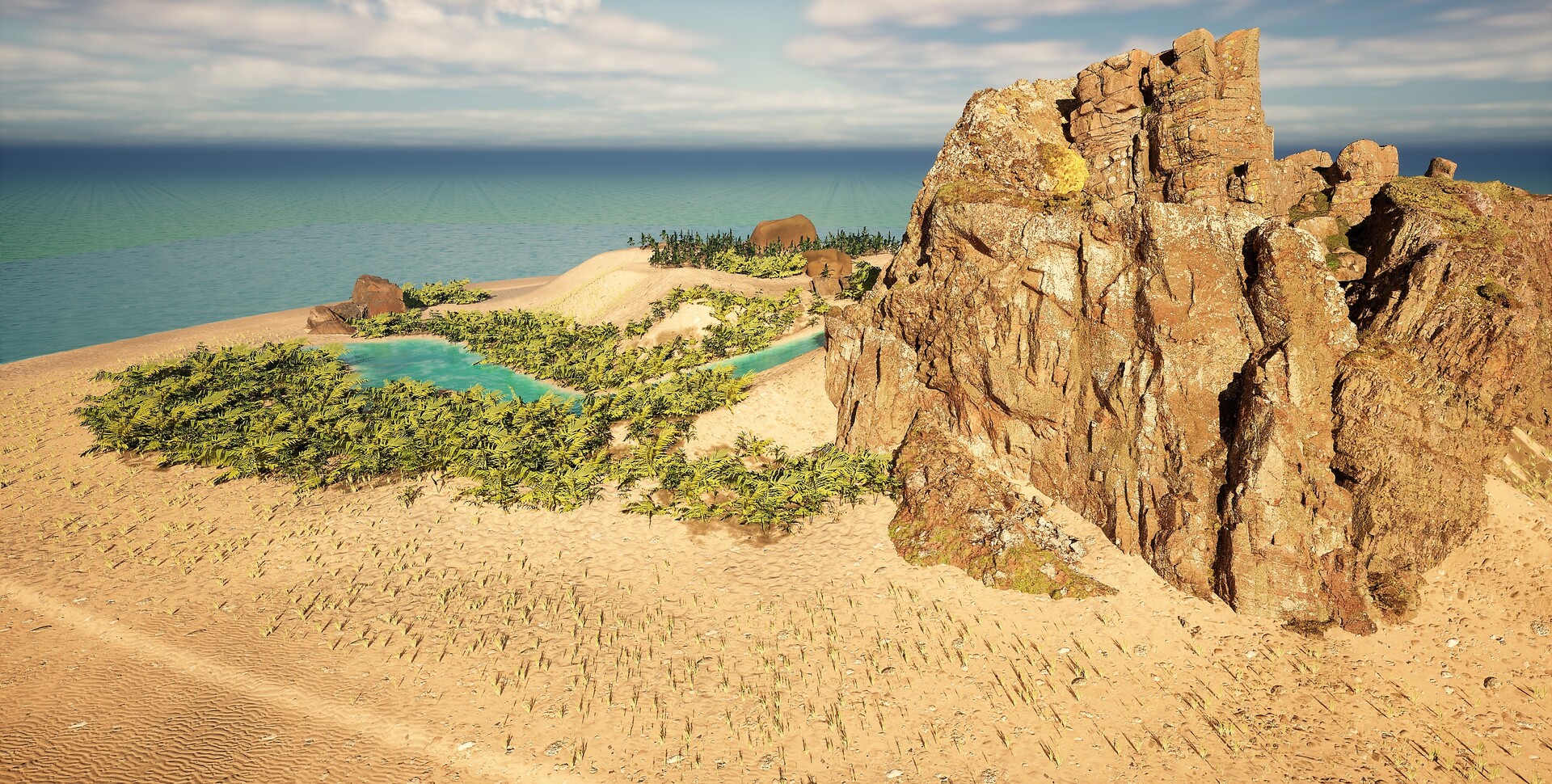 Rafael Pio - Desert Island - Environment