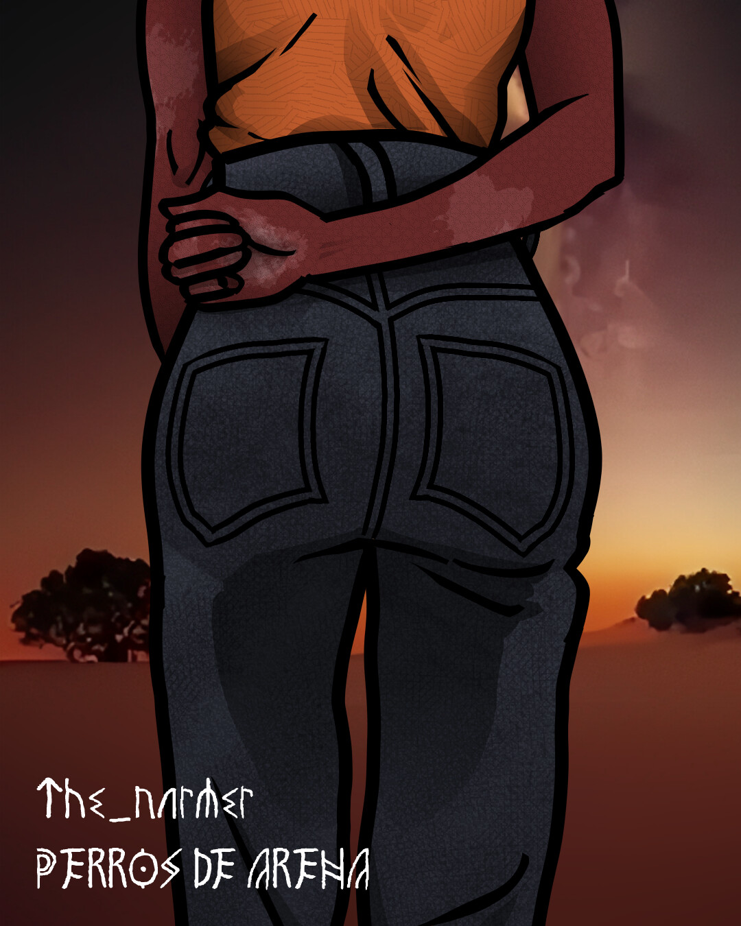 ArtStation - PERROS DE ARENA | AL CAER EL ALBA
