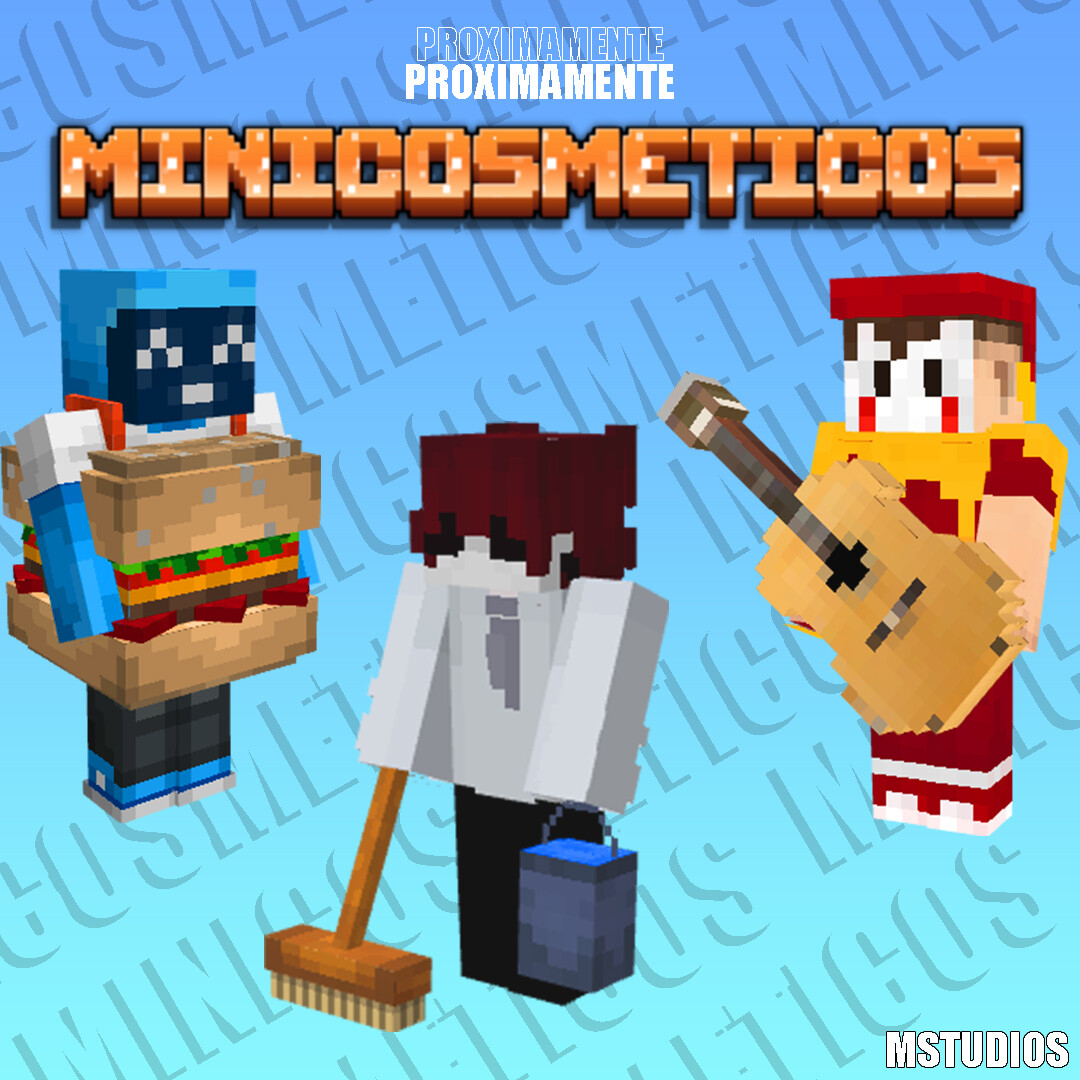 ArtStation - PROXIMAMENTE | MINECRAFT 3D