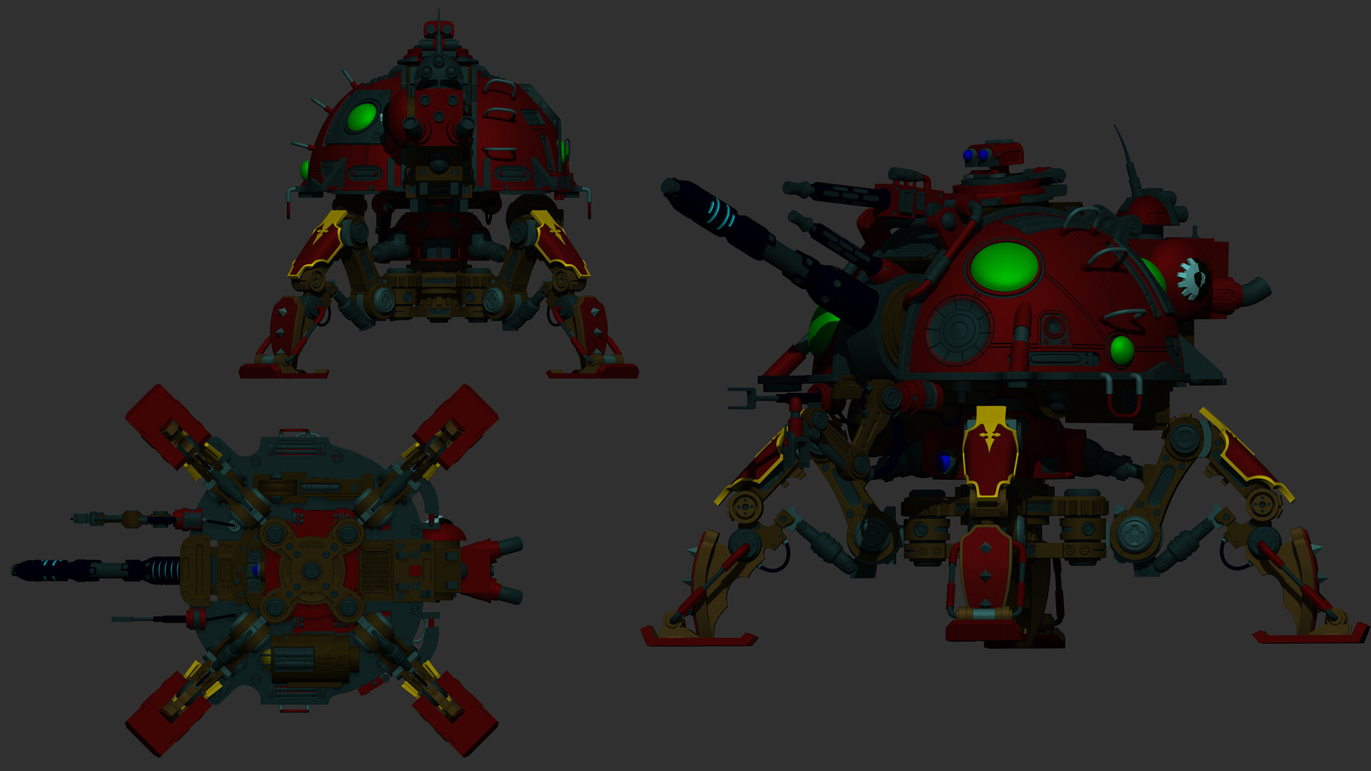 Vlad_Plotnikov - Warhammer 40k Onager Dunecrawler