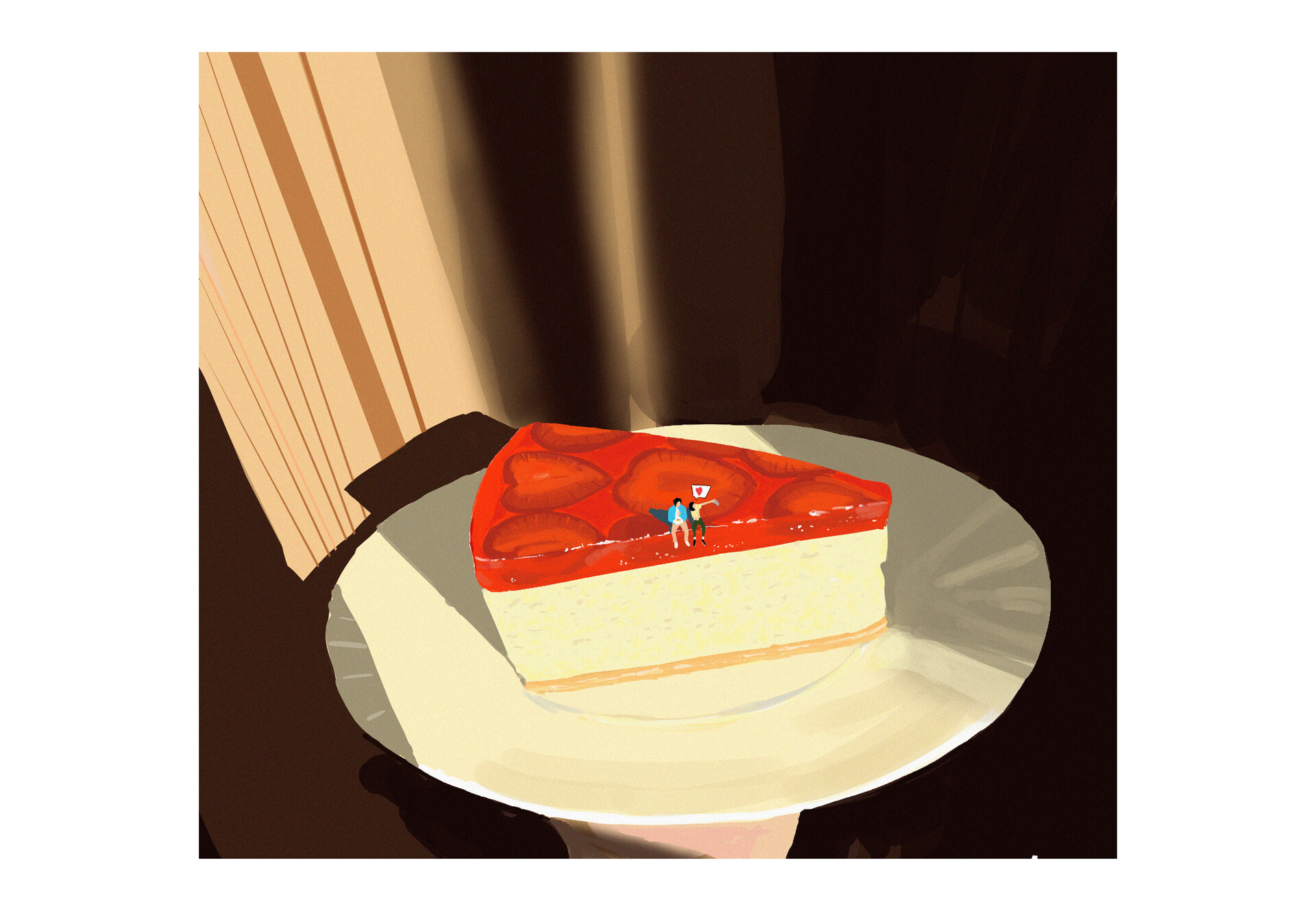 ArtStation - Food paint study