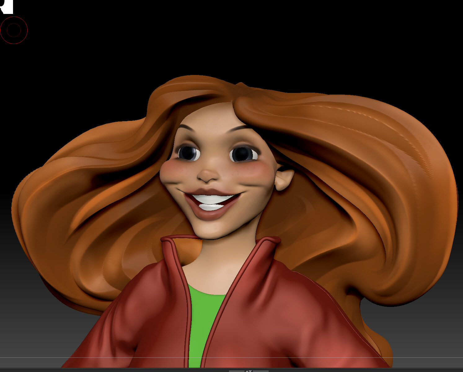 ArtStation - cartoon woman