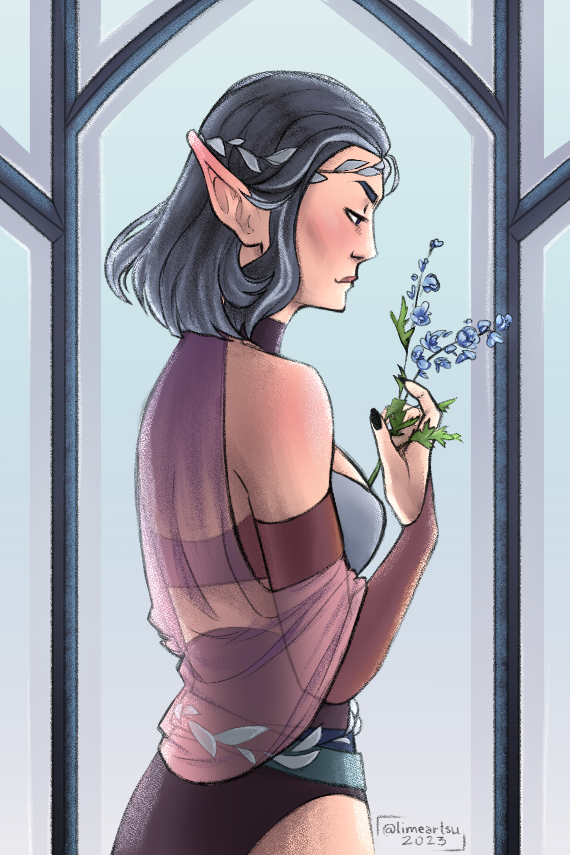 ArtStation - Character Illustration: Meridia