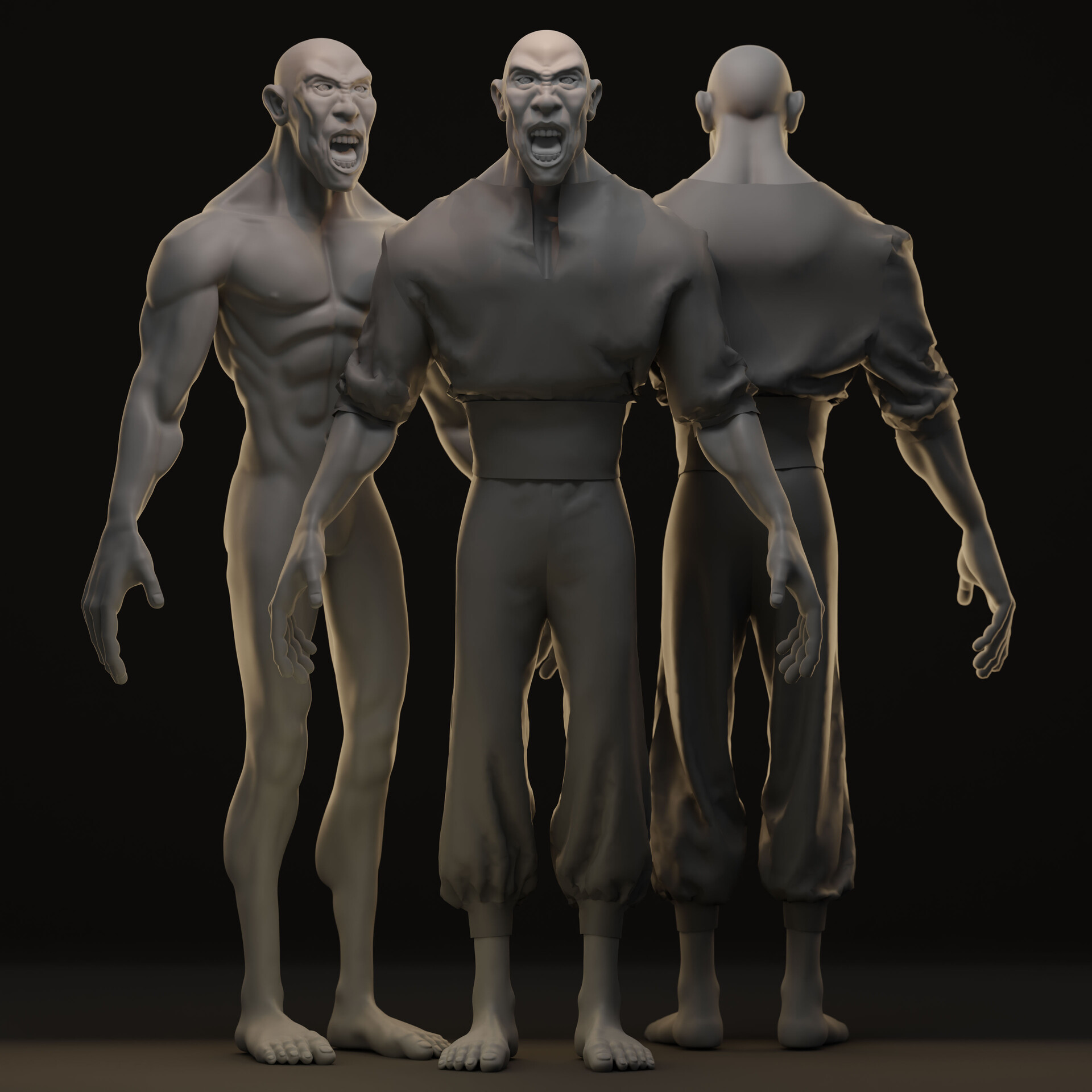 ArtStation - Stylized Angry Character