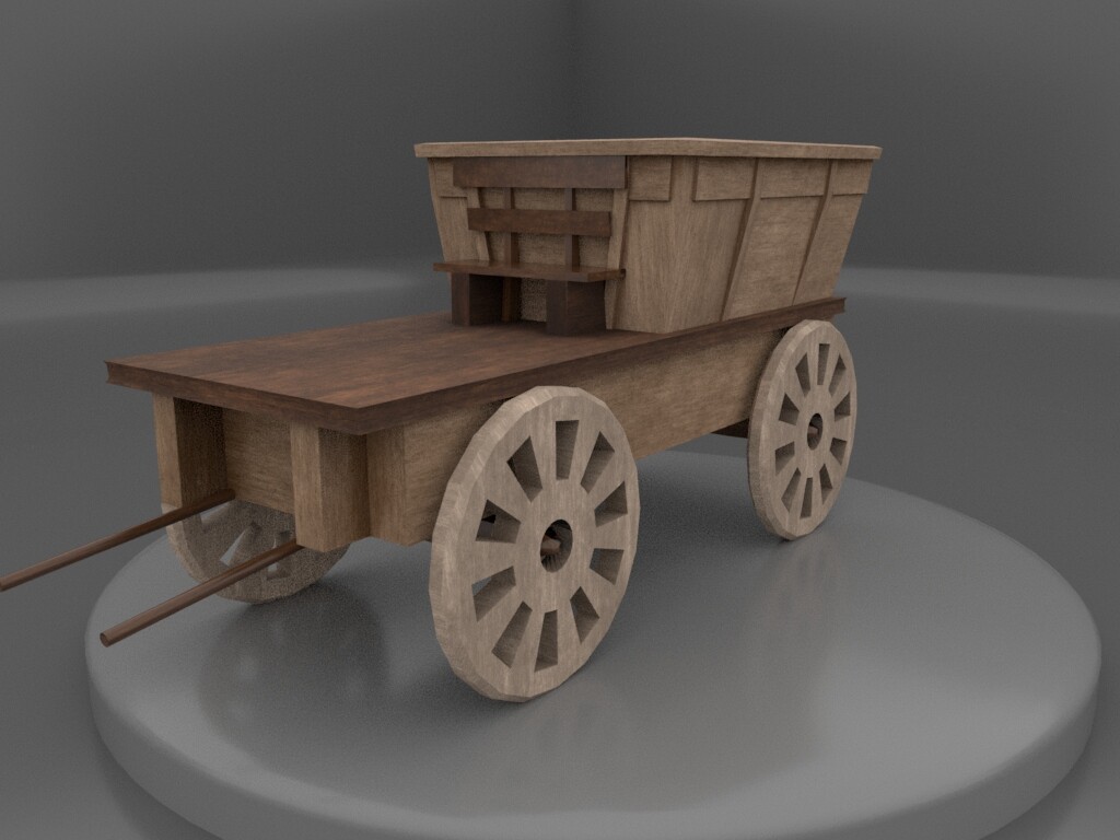 ArtStation - BULLOCK CART