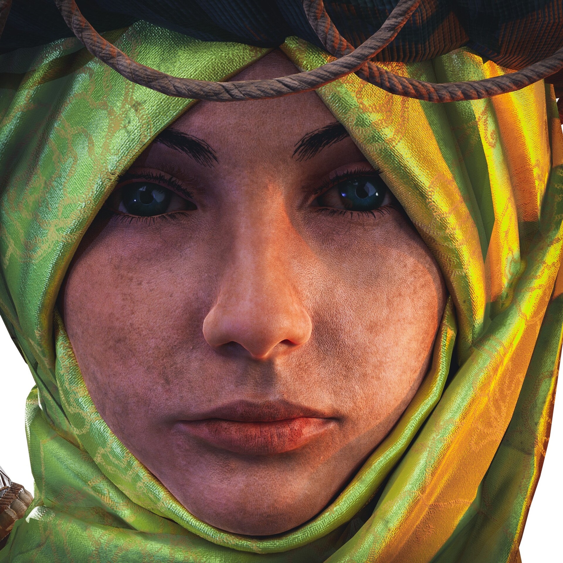 ArtStation - Merchant girl