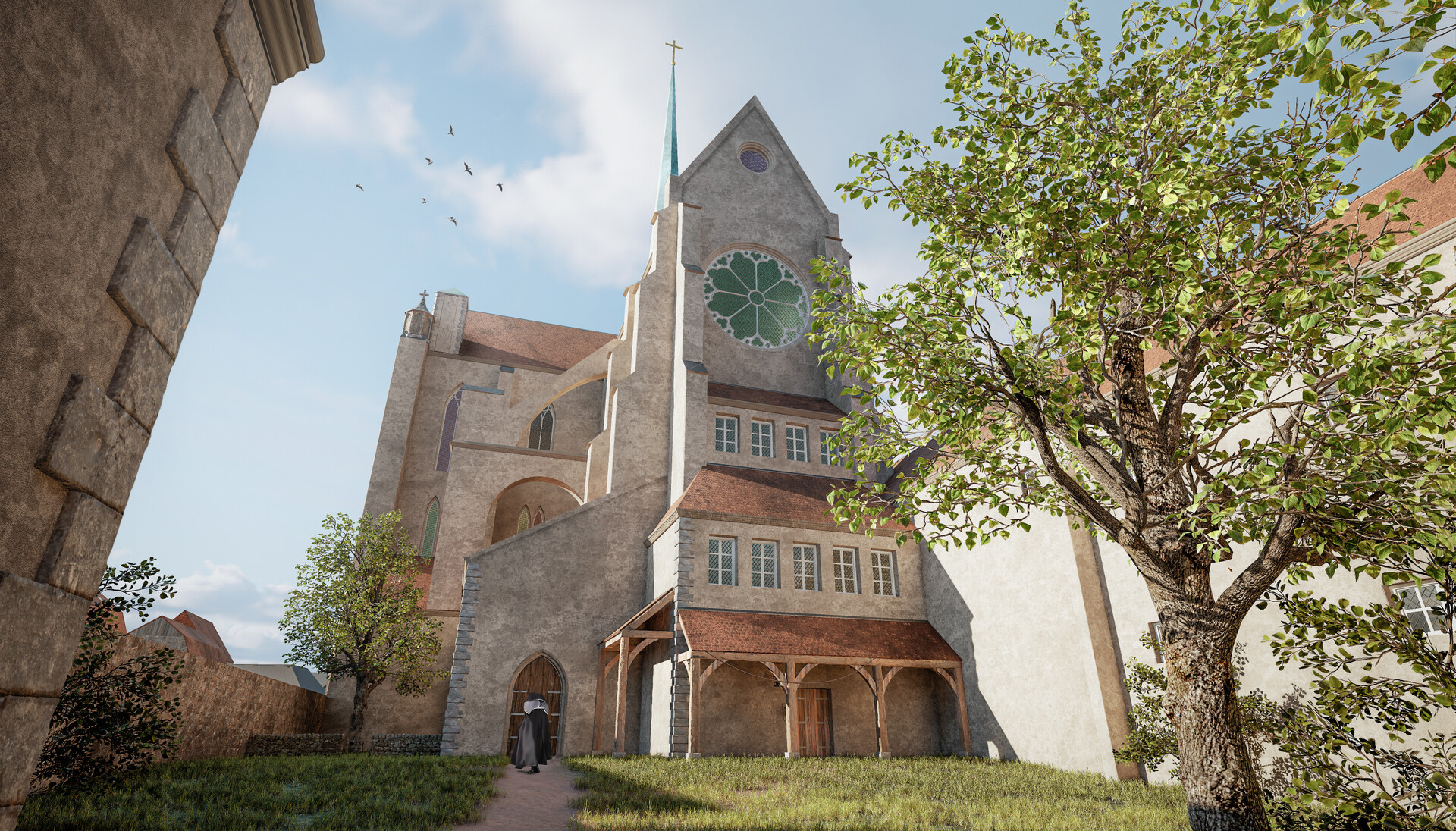 ArtStation - Chelles Abbey