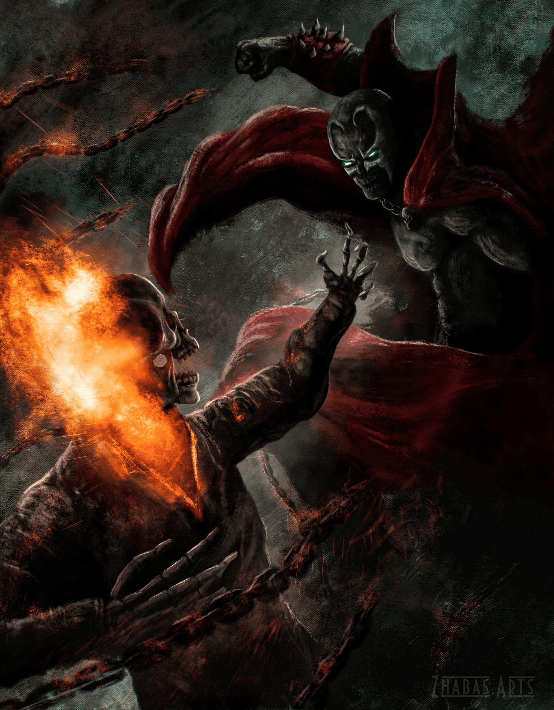 Spawn Vs Ghost Rider