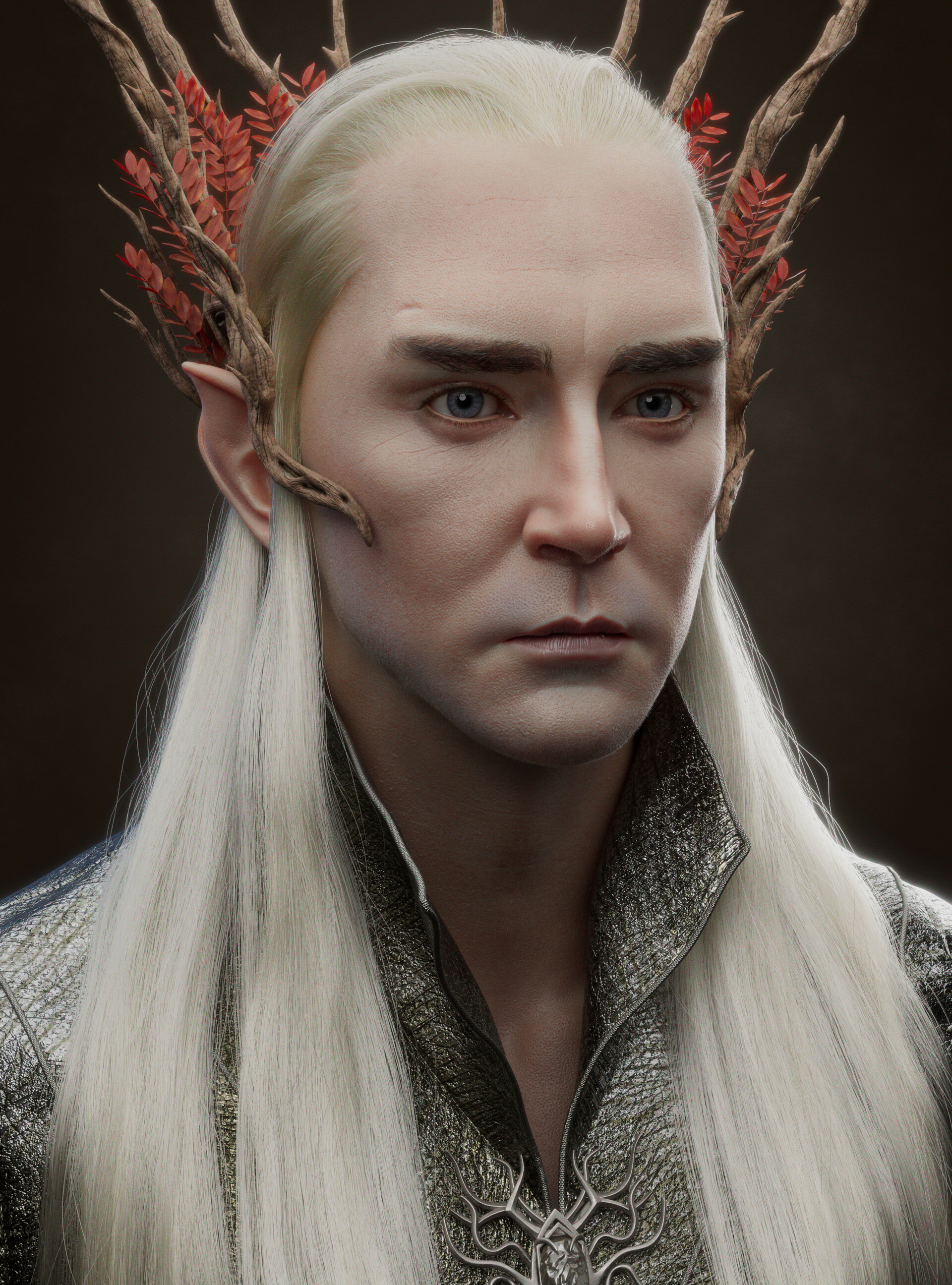 Huy Nguyen Dinh - Thranduil - The Hobbit Fanart
