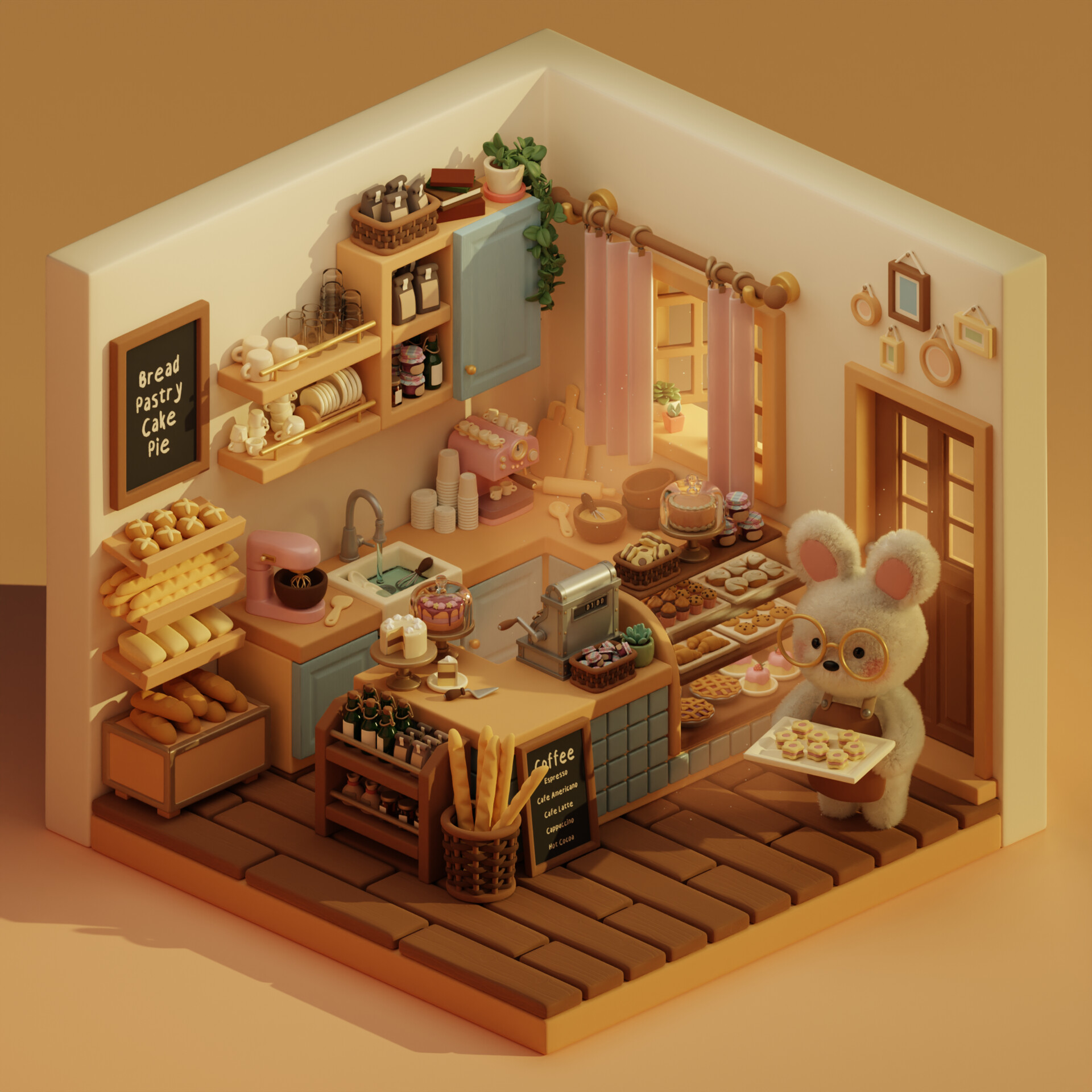 ArtStation - Bunny’s Little Bakery