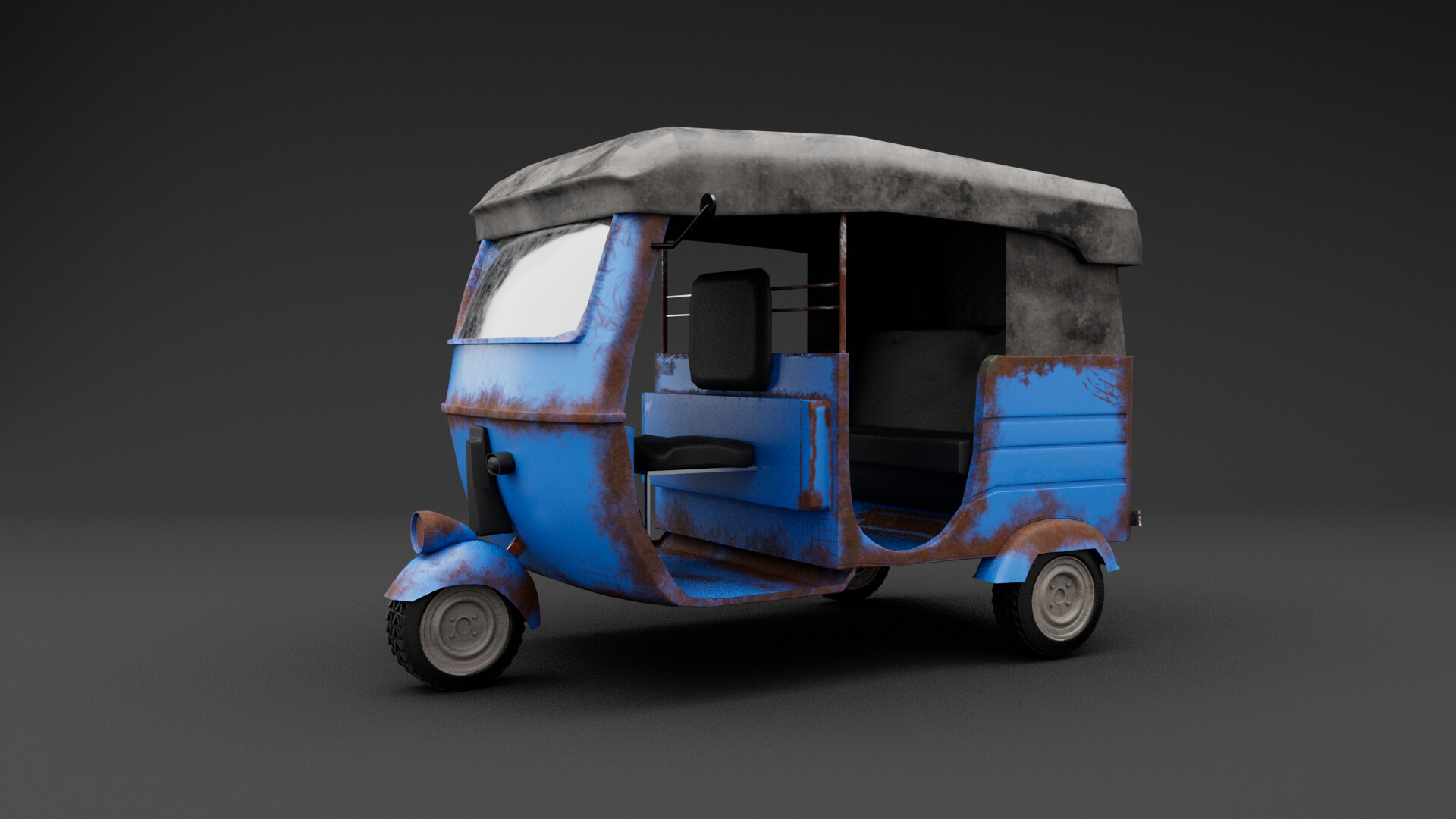 ArtStation - Auto rickshaw