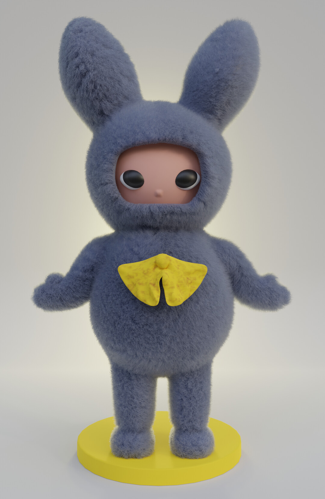 ArtStation - a cute plush costume