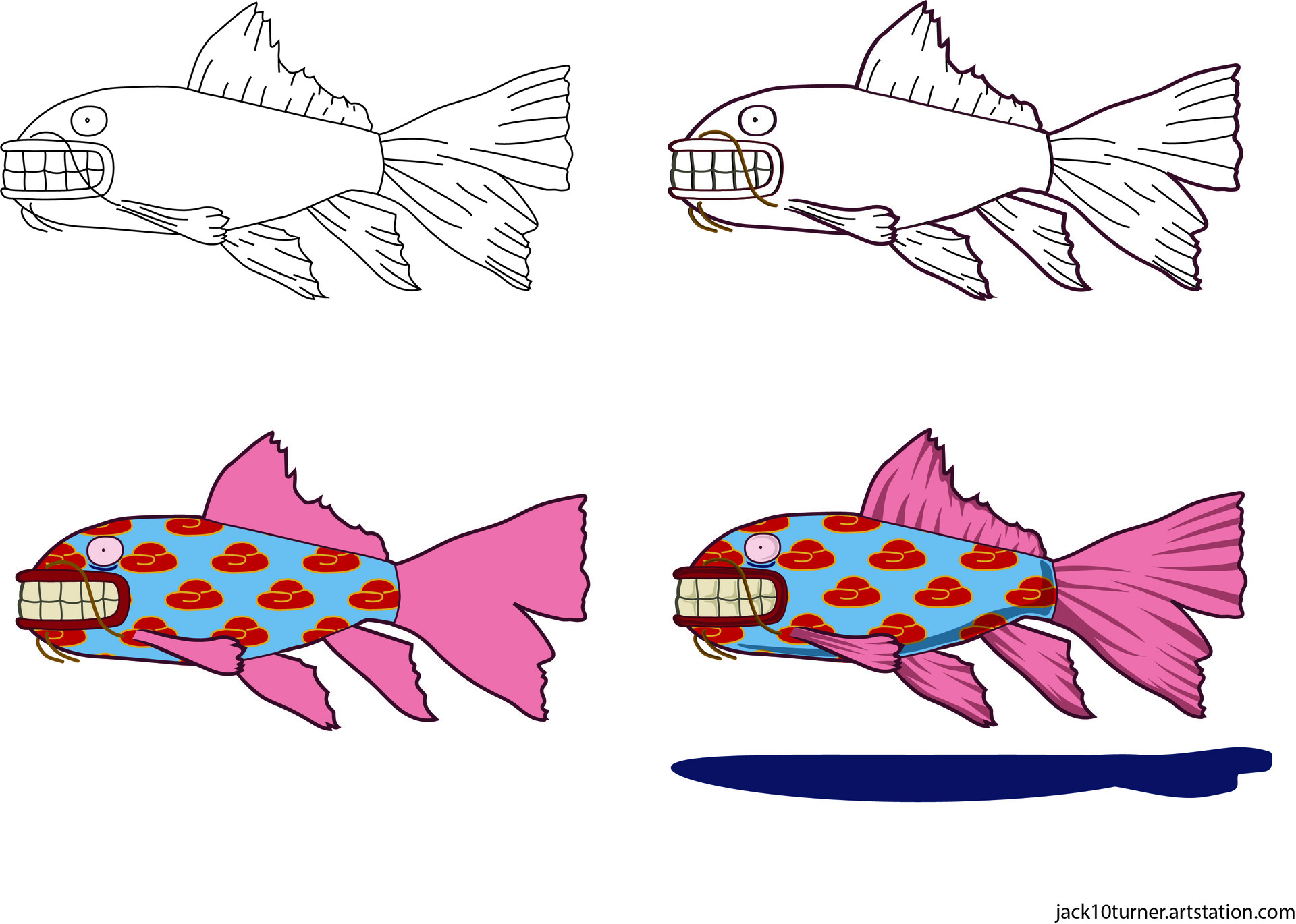 ArtStation - Wacky Fish